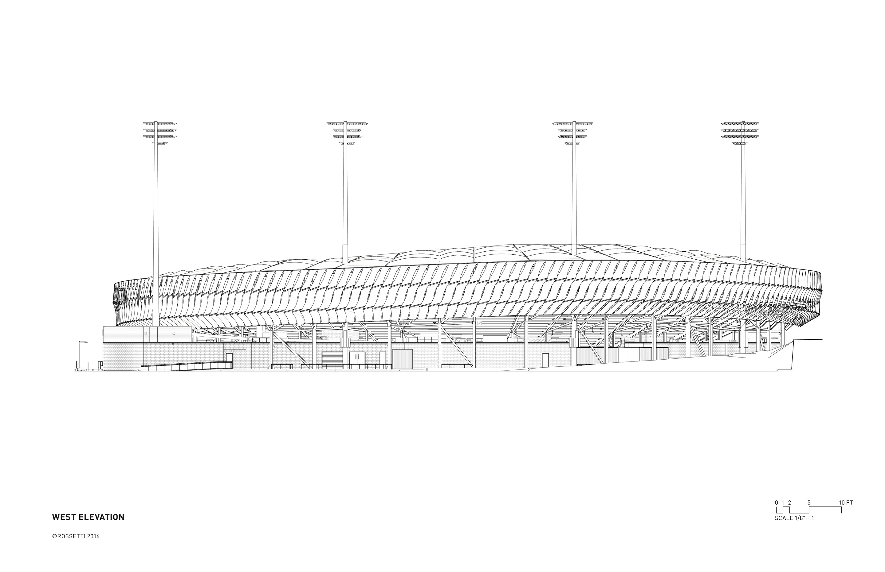 Grandstand Stadium by ROSSETTI - Architizer