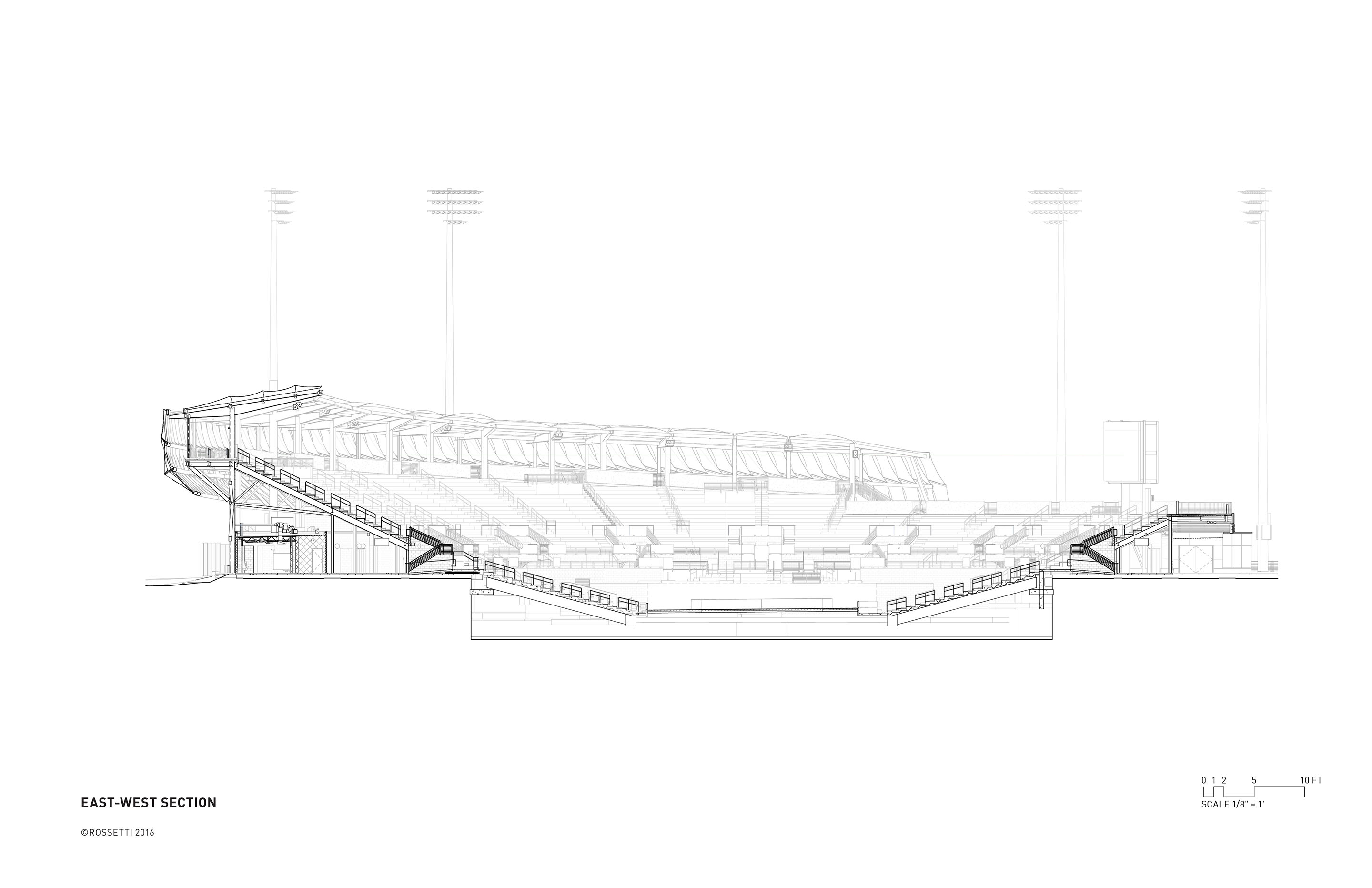 Grandstand Stadium by ROSSETTI - Architizer
