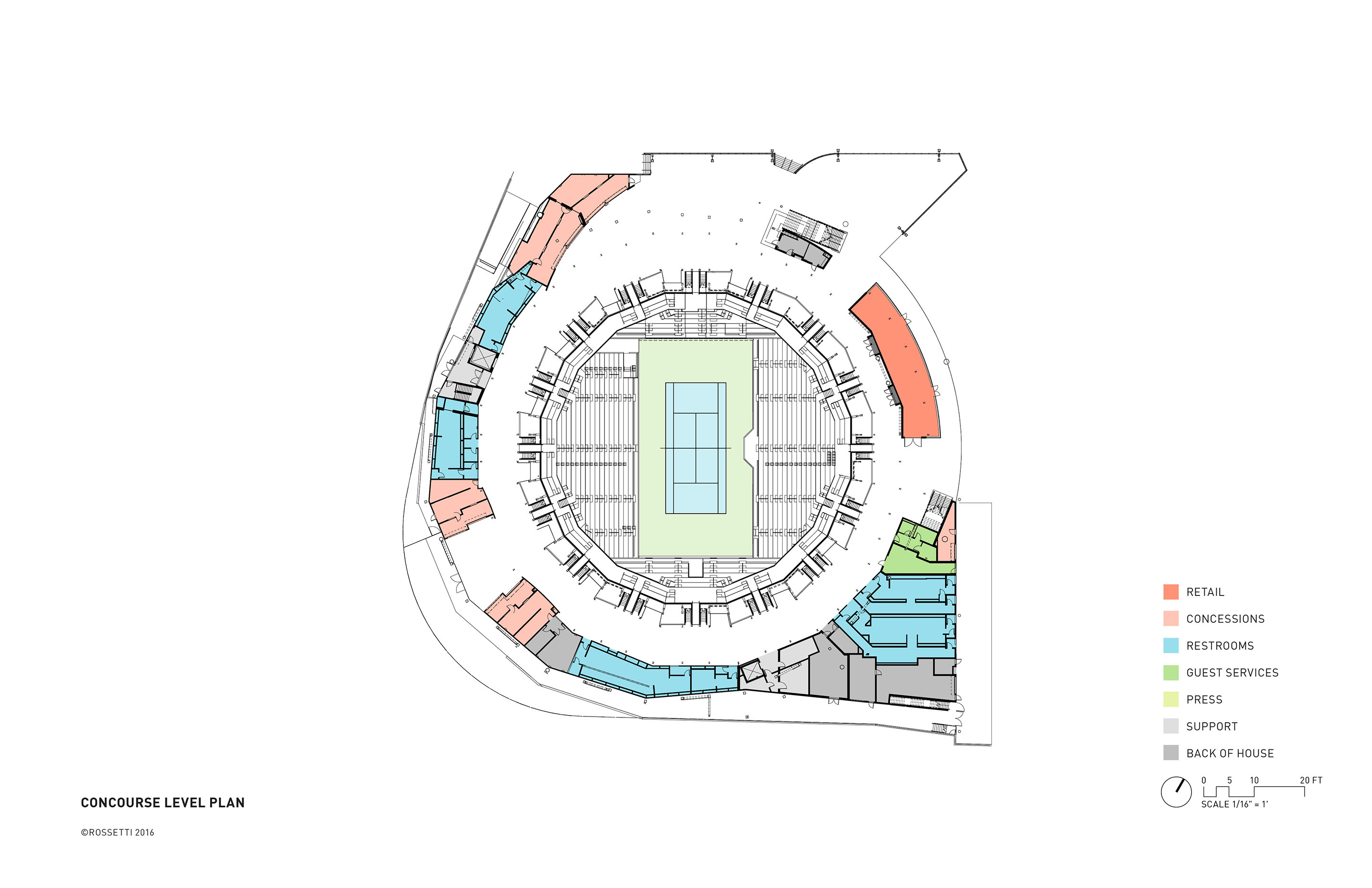 Grandstand Stadium by ROSSETTI - Architizer