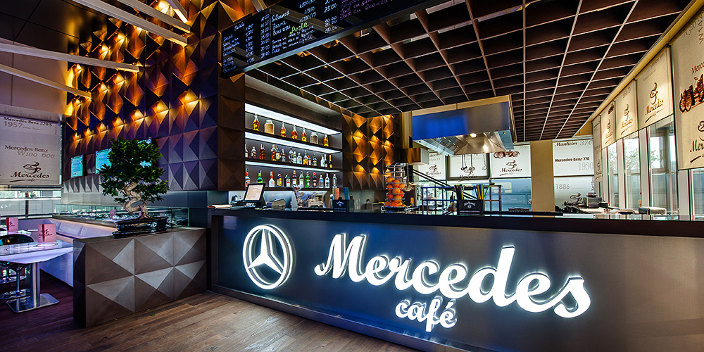 MERCEDES BENZ CAFE by GROSUARTSTUDIO - Architizer