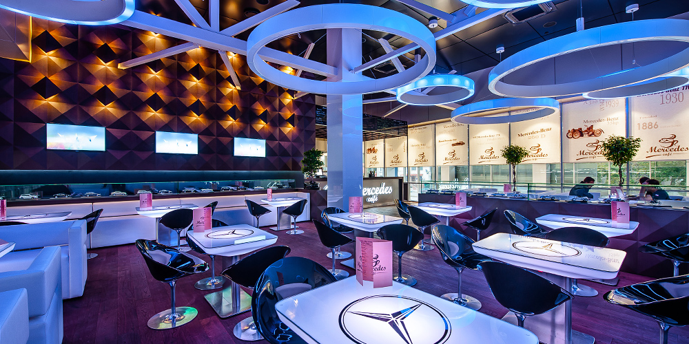 MERCEDES BENZ CAFE by GROSUARTSTUDIO - Architizer