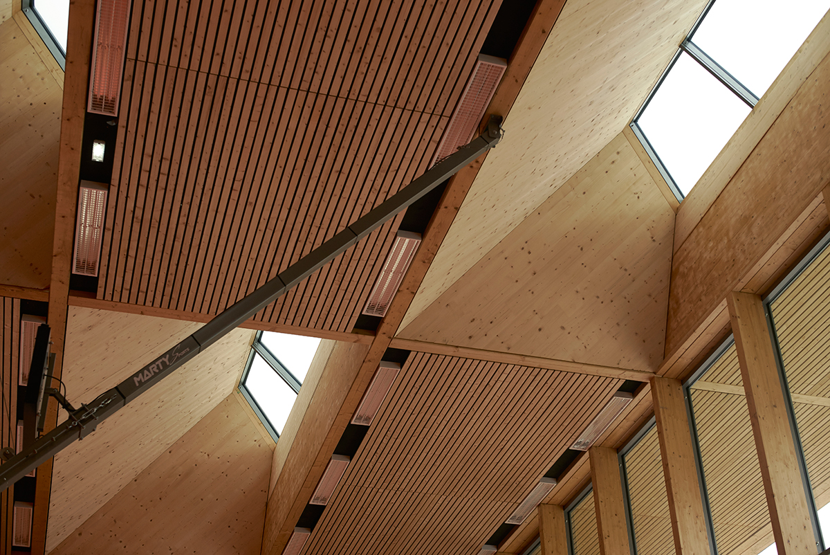 Bon Lait sports hall Lyon by Dietrich | Untertrifaller - Architizer