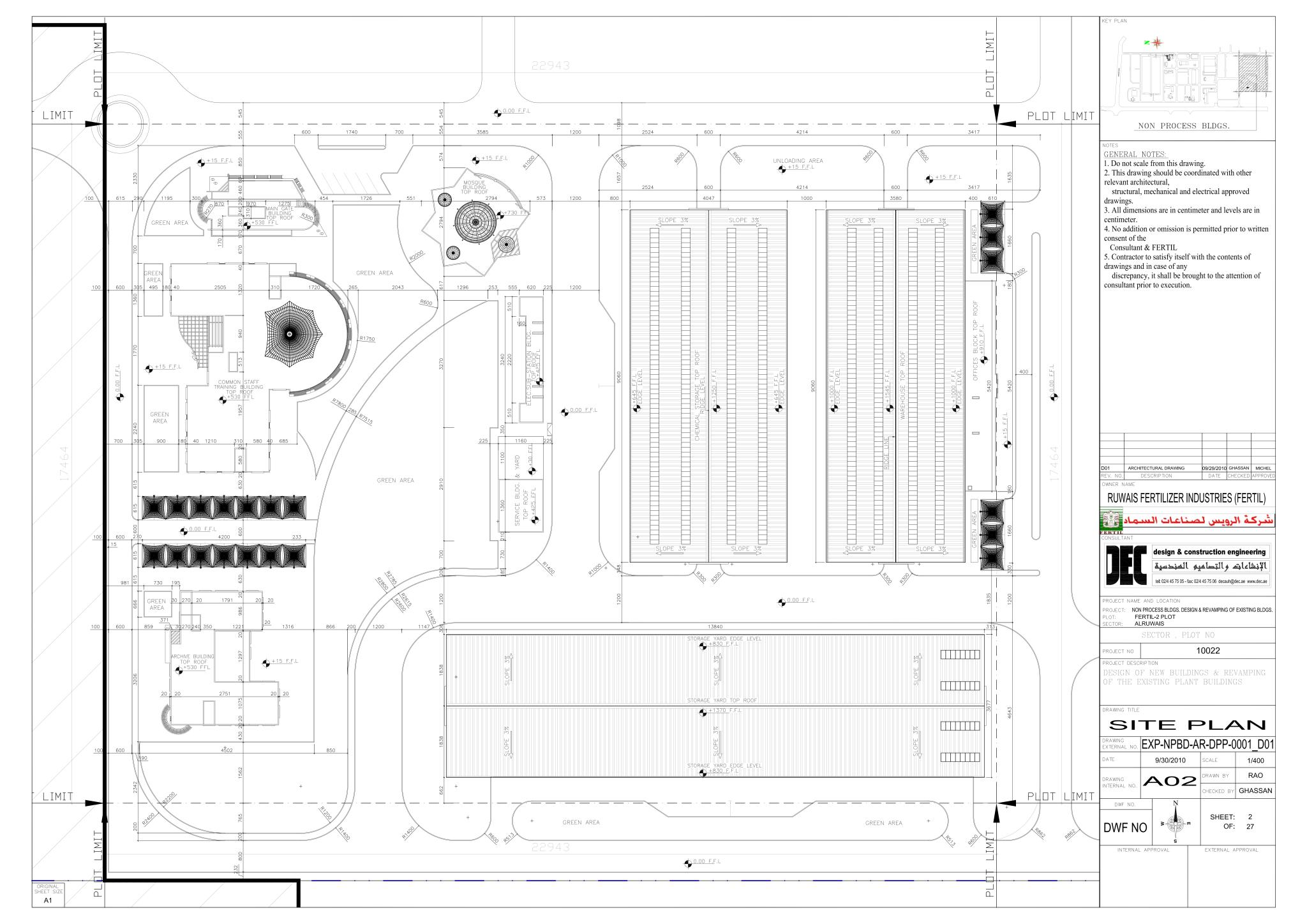 Fertil Non-Process Buildings by Design & Construction Engineering - DEC ...