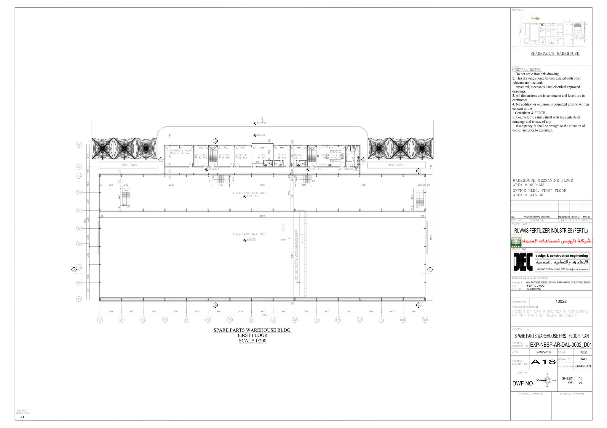 Idea 1917282: Fertil Non-Process Buildings by Design & Construction ...