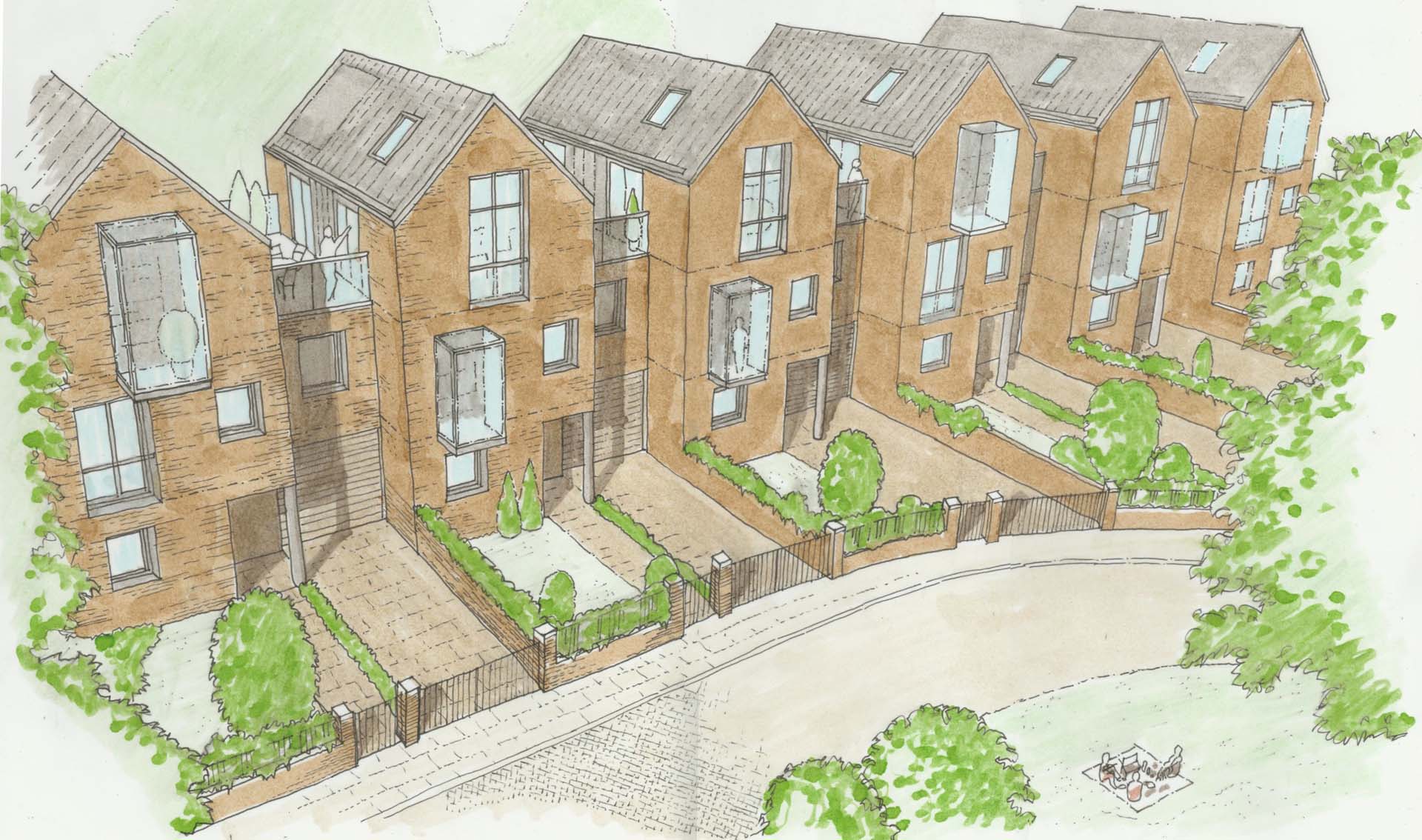 Housing Development in North London by DDWH Architects - Architizer