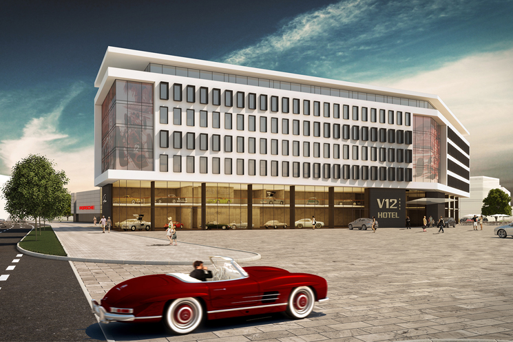 V8 HOTEL by TBI Architecture & Engineering - Architizer