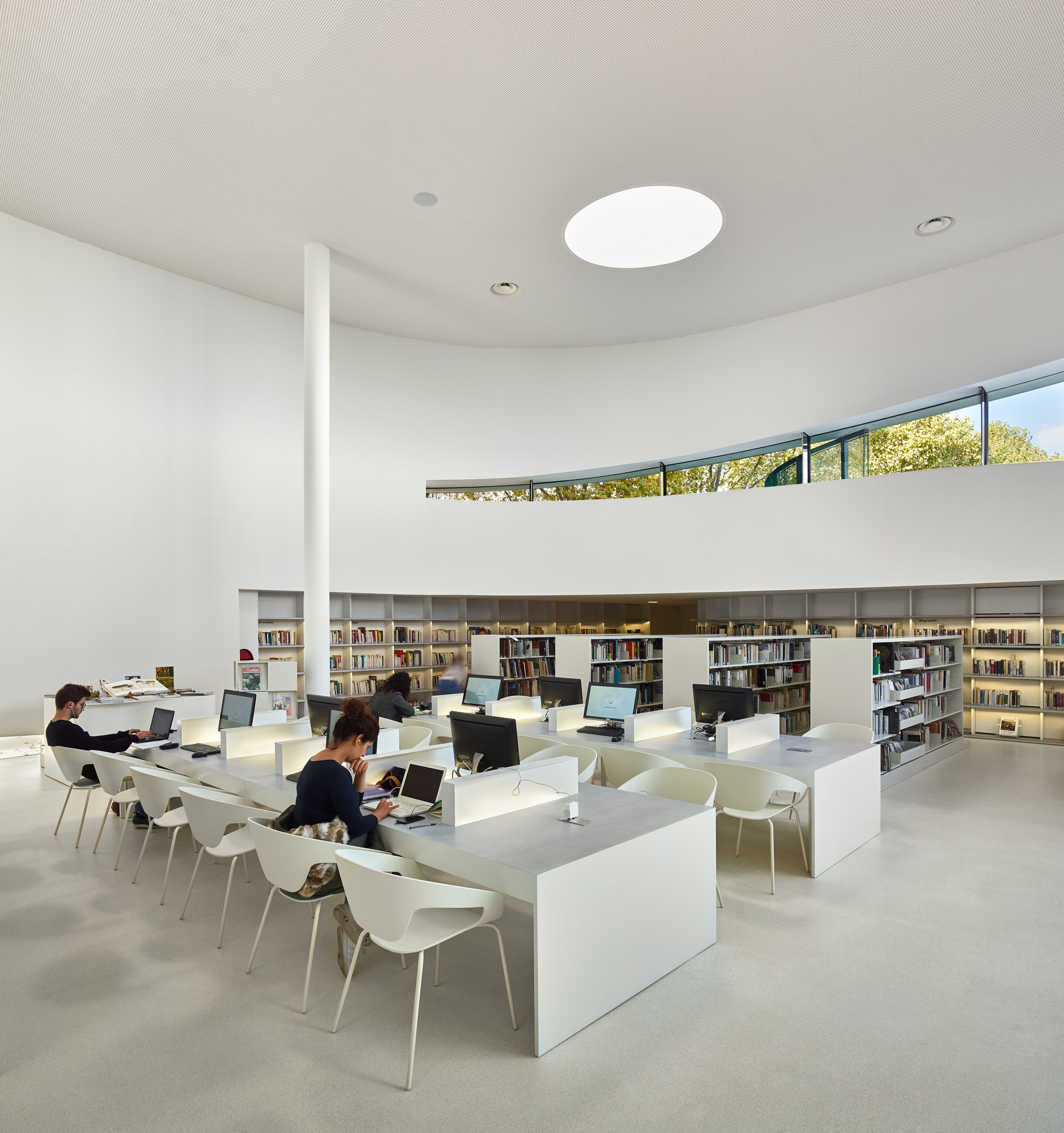 Media Library [Third-Place] by Dominique Coulon & Associés - Architizer