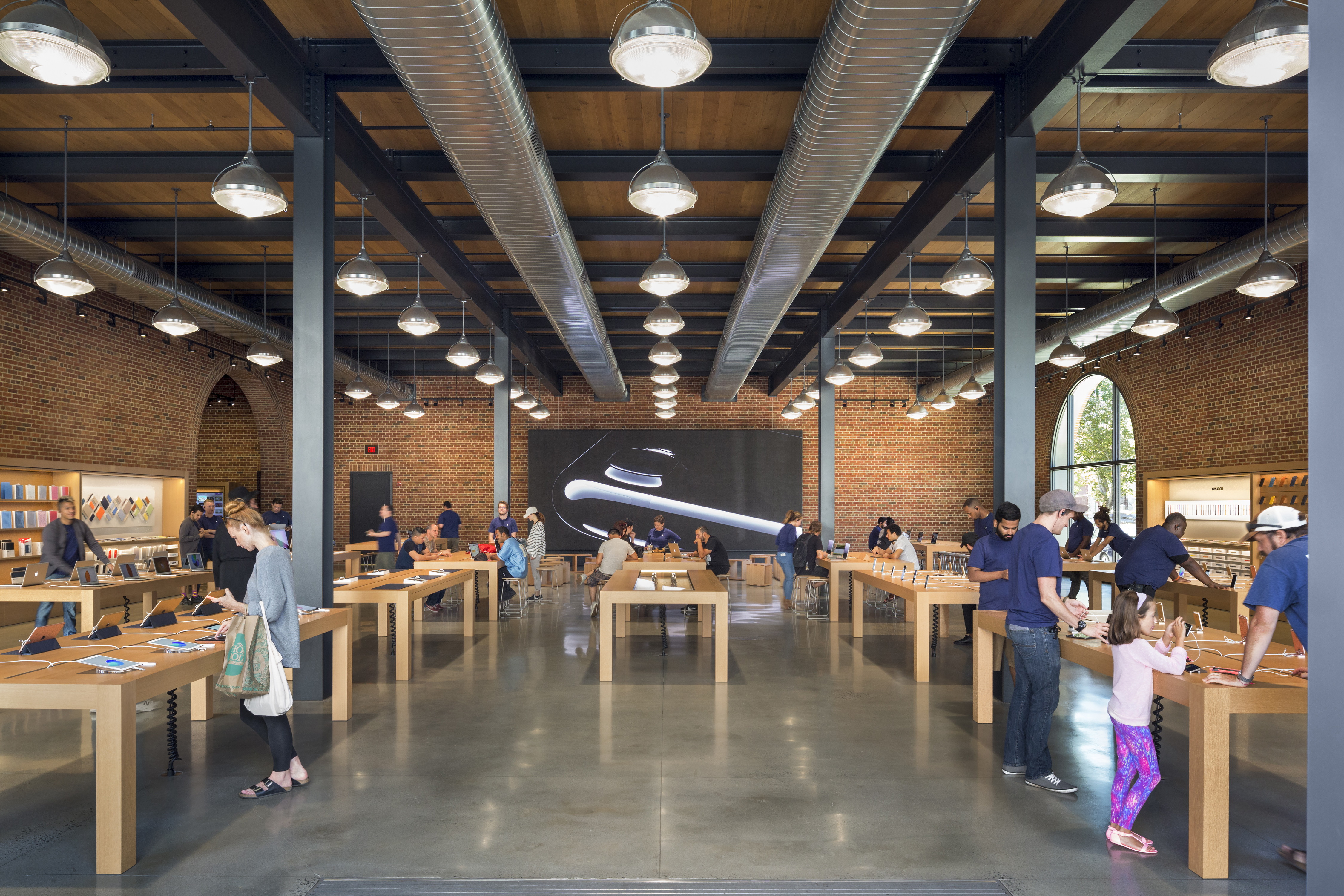 Apple Store, Williamsburg by Bohlin Cywinski Jackson - Architizer