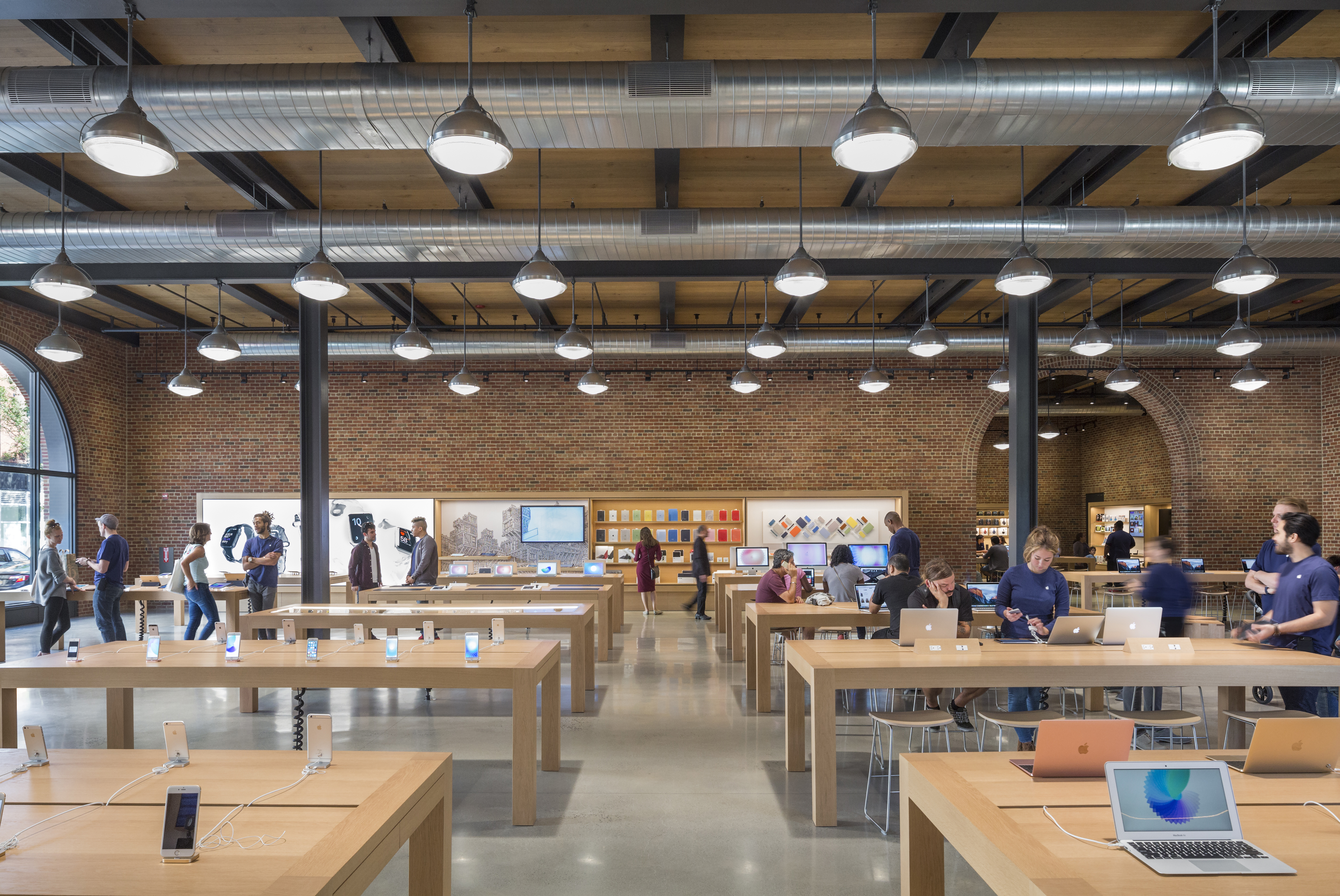 Apple Store, Williamsburg by Bohlin Cywinski Jackson - Architizer