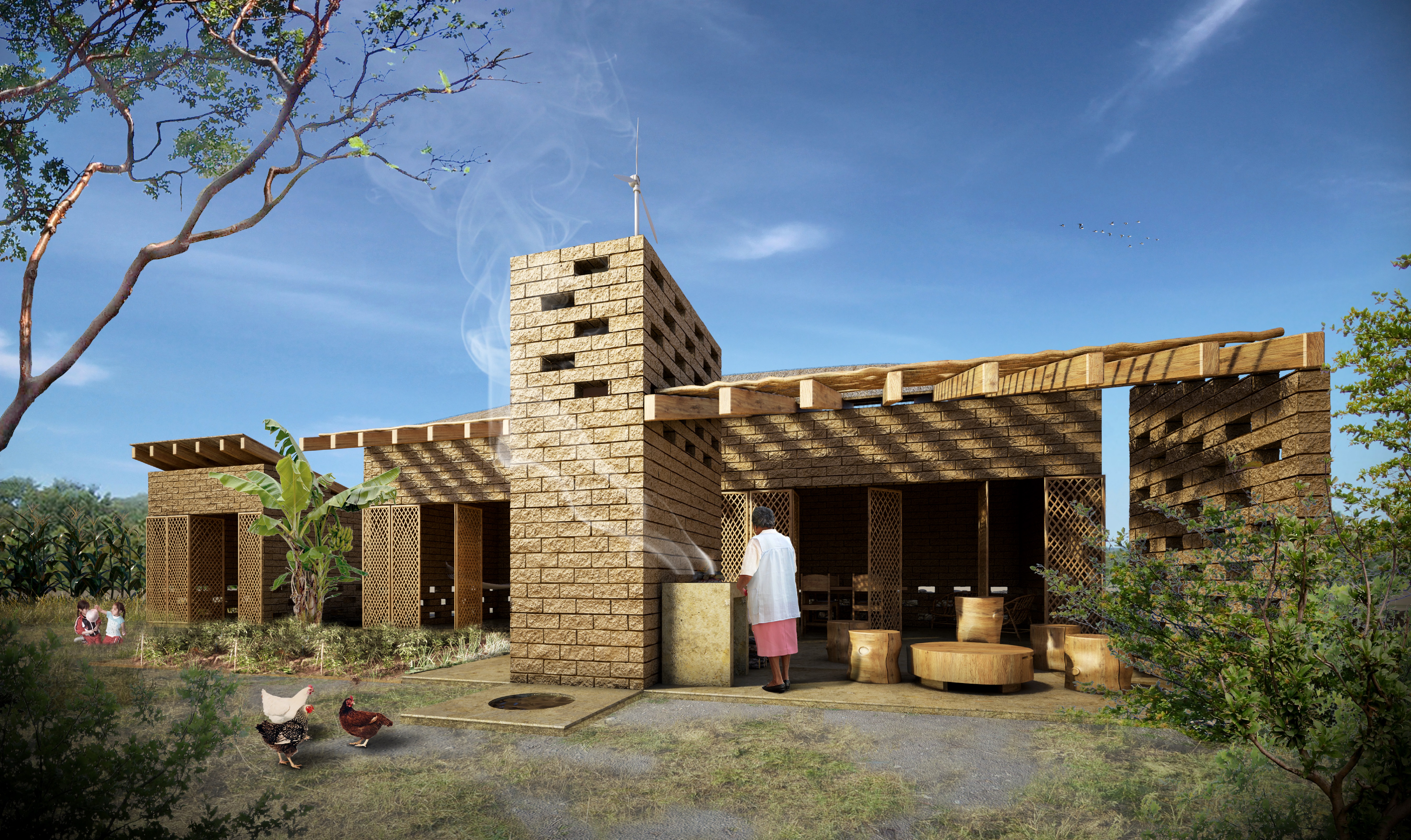 Minimal rural social house by Pascal Arquitectos - Architizer