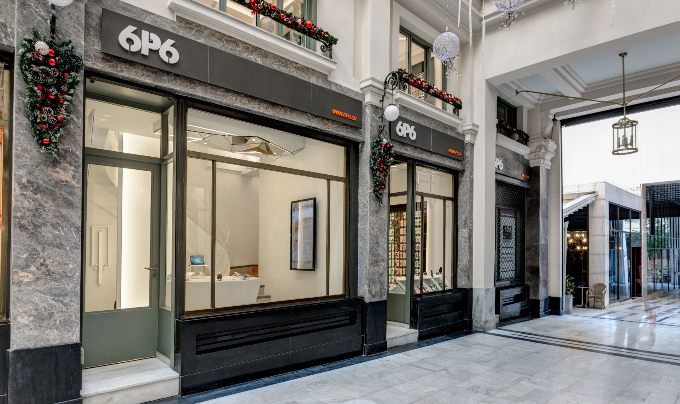 6P6 Technology Store Athens by Golden Ratio Collective Architecture ...