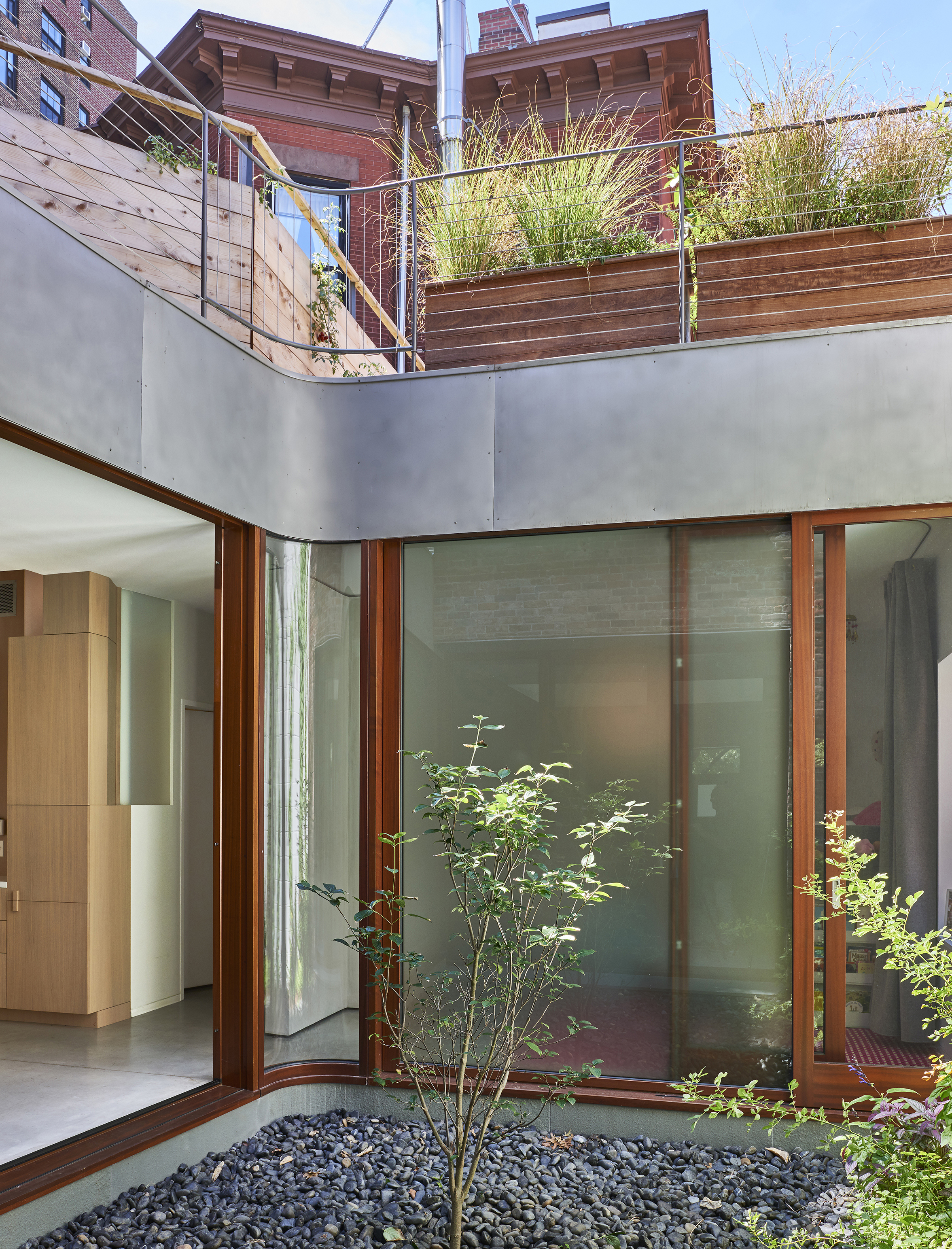 Clinton Hill Courtyard House by O'Neill McVoy Architects - Architizer