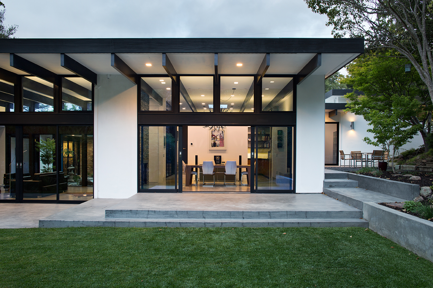 Modern Atrium House by Klopf Architecture - Architizer