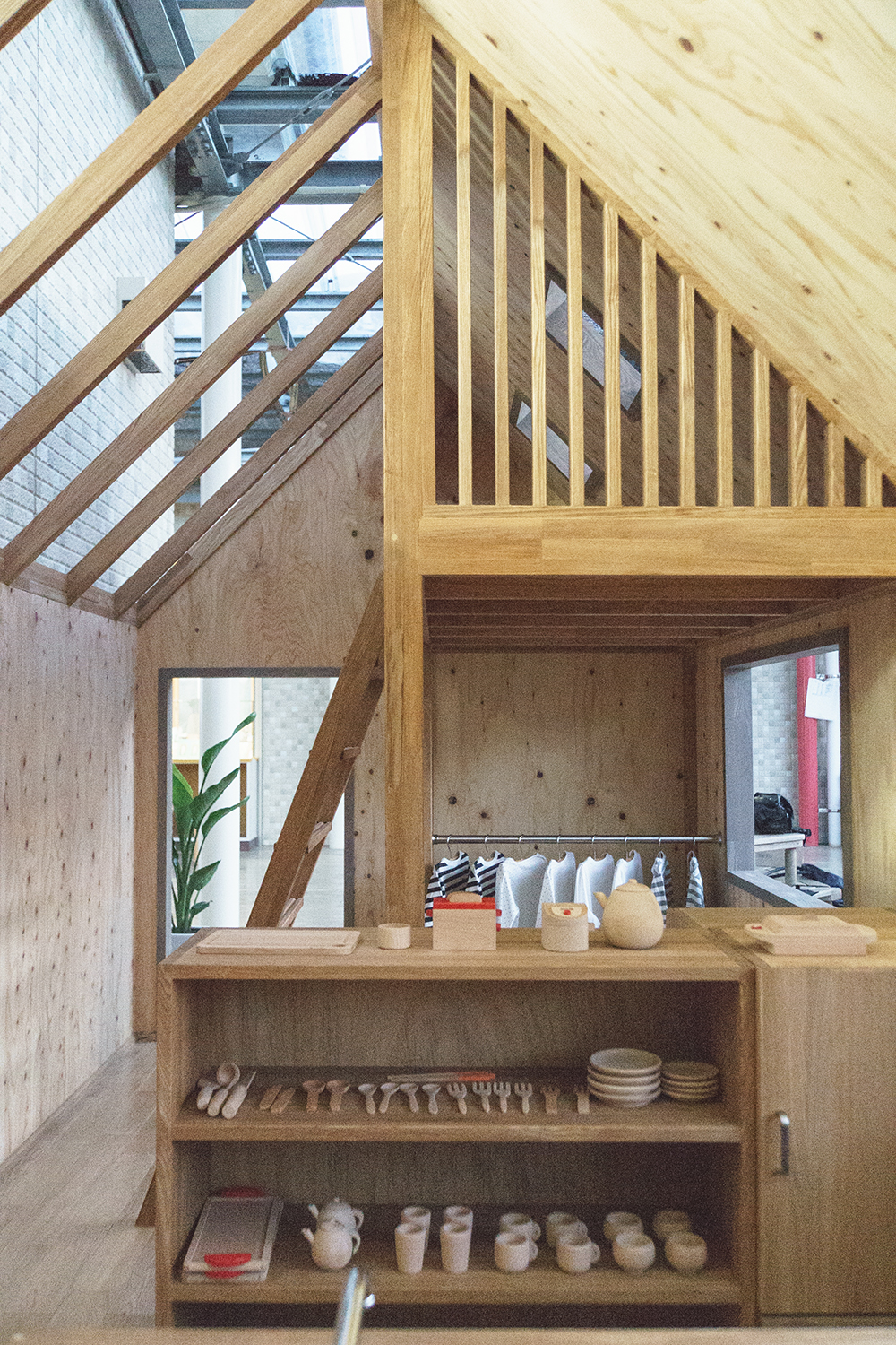 Ouchi (Small House for Kids) by HIBINOSEKKEI+youjinoshiro - Architizer