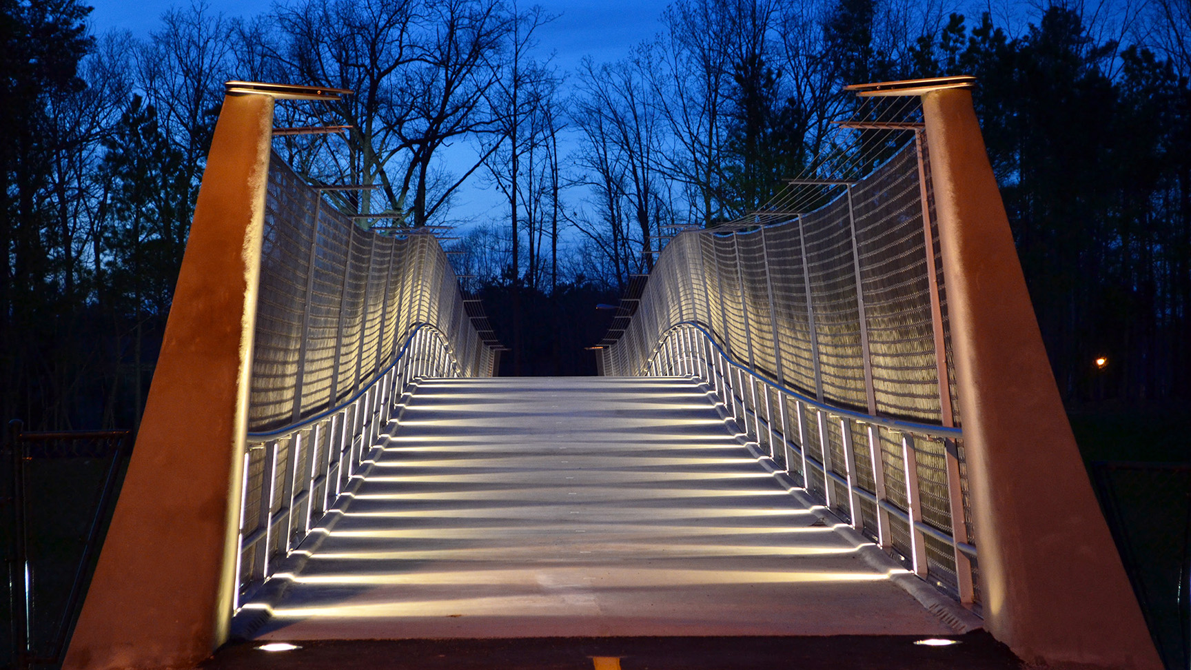 American Tobacco Trail Bicycle and Pedestrian Bridge by Steven Grover ...