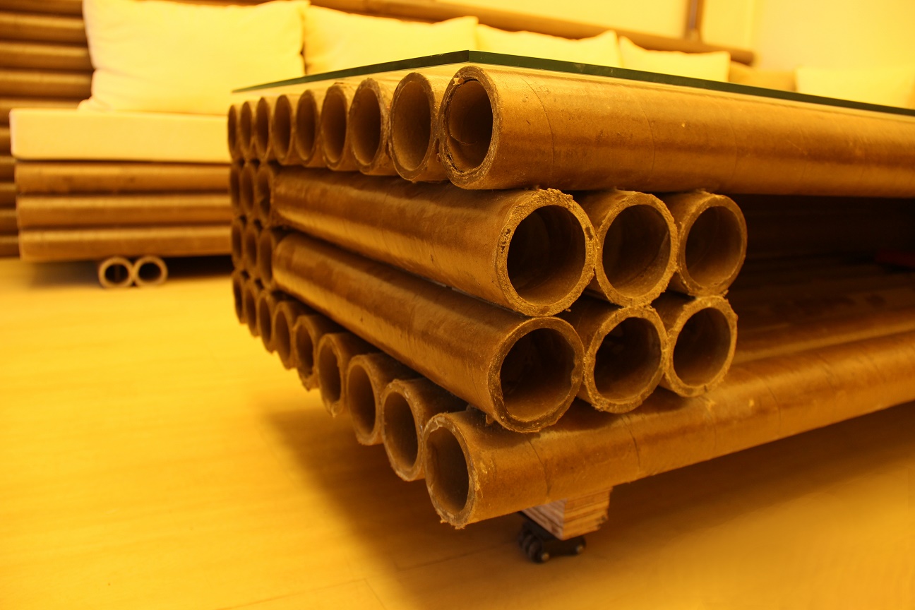 Paper Tube Office by Sfurna Designs - Architizer