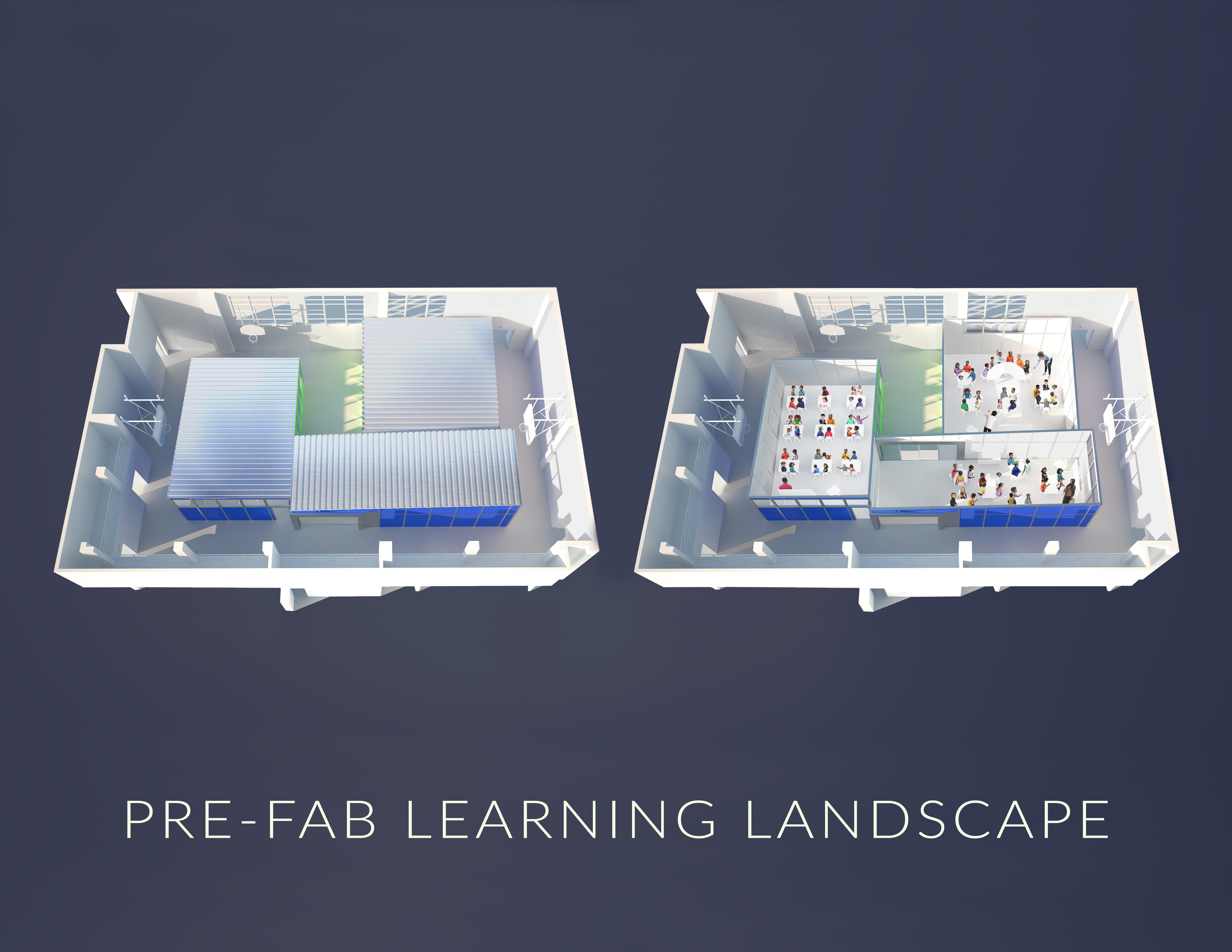 Pre-Fab Learning Landscape by Louise Braverman Architect - Architizer
