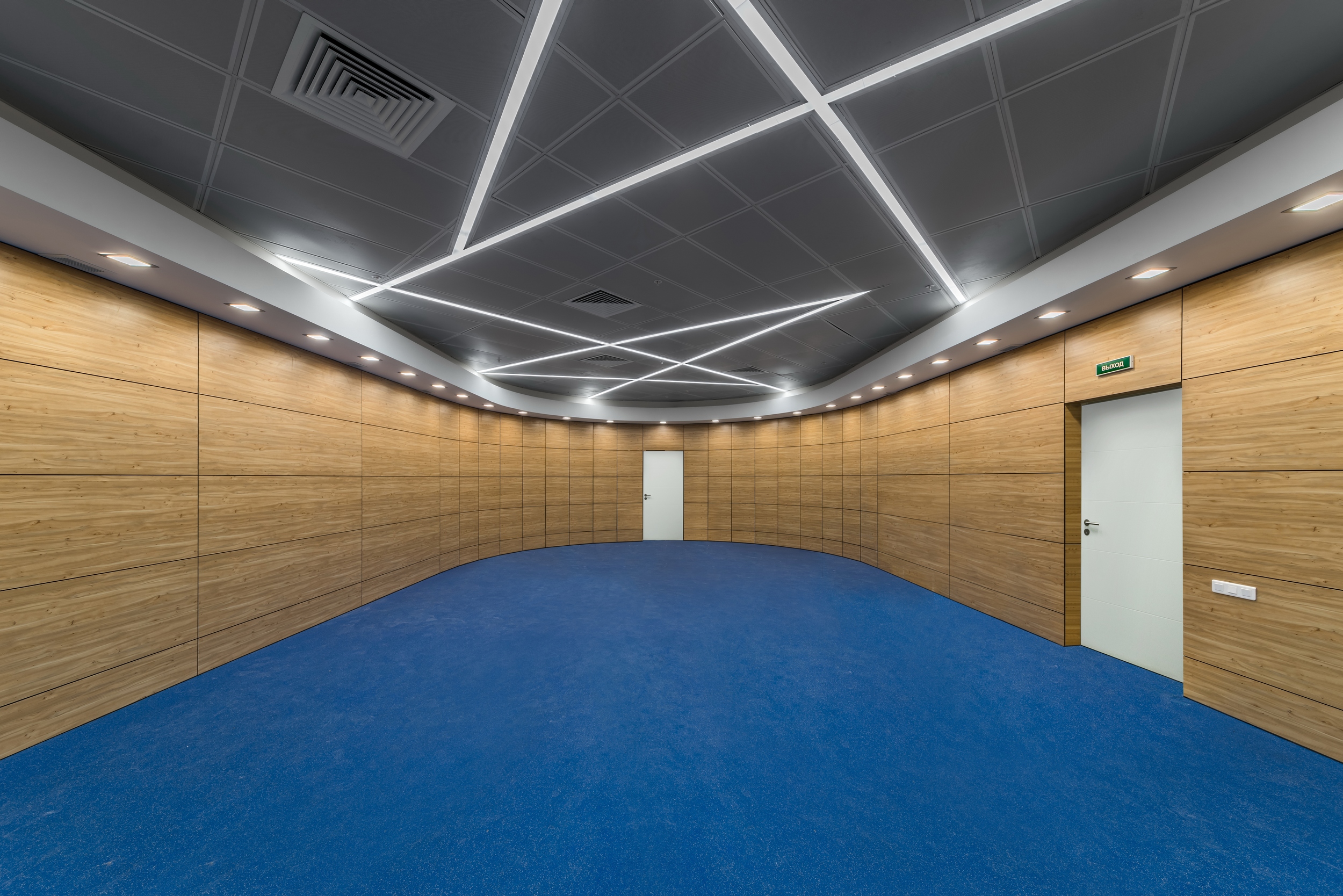 Interiors of SKA Hockey Club Sports Complex by Architectural bureau A ...