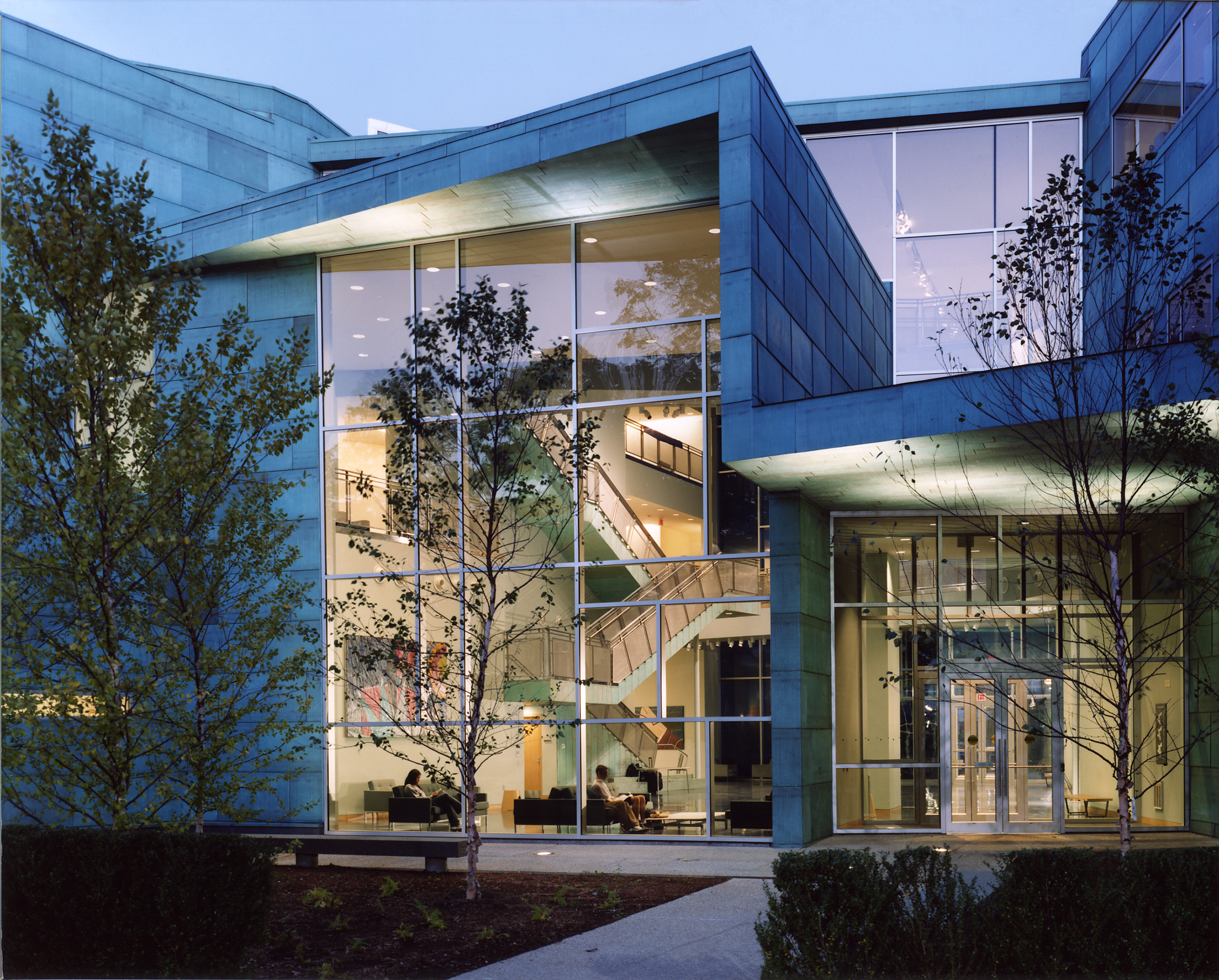 Carl and Ruth Shapiro Campus Center, Brandeis University by Charles ...