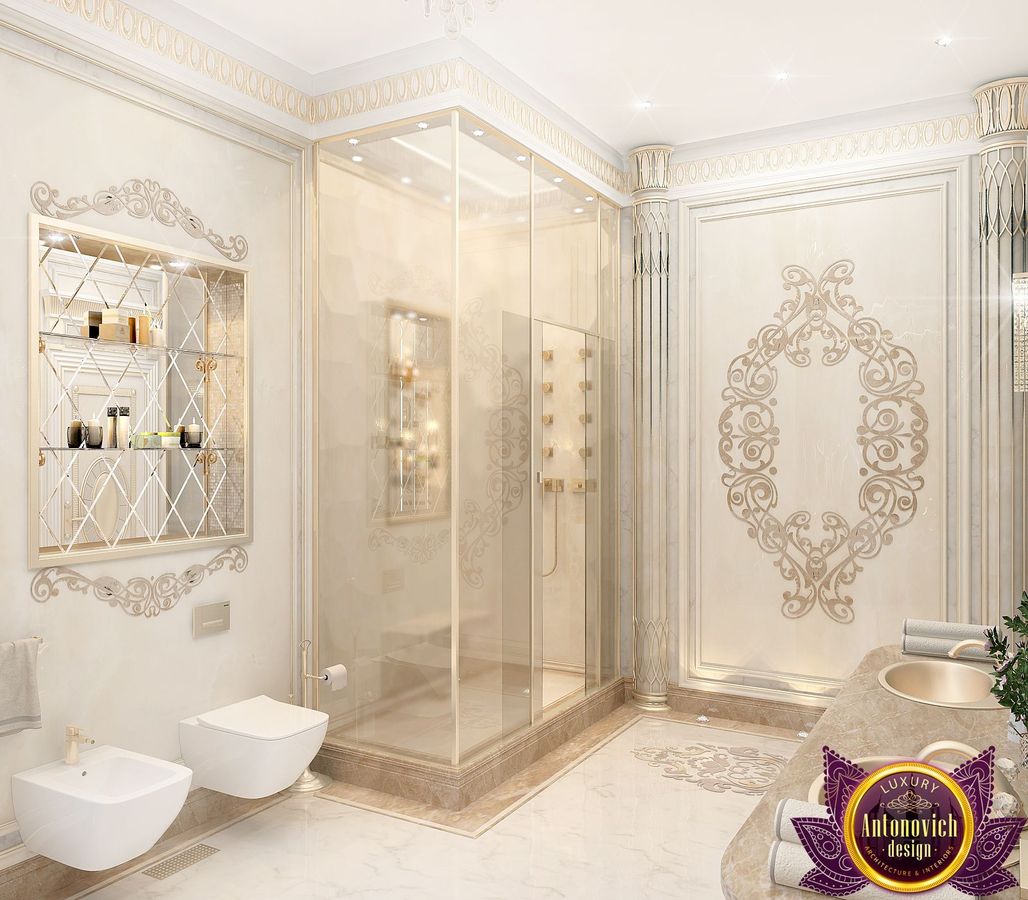Bathroom design of Katrina Antonovich by LUXURY ANTONOVICH DESIGN ...