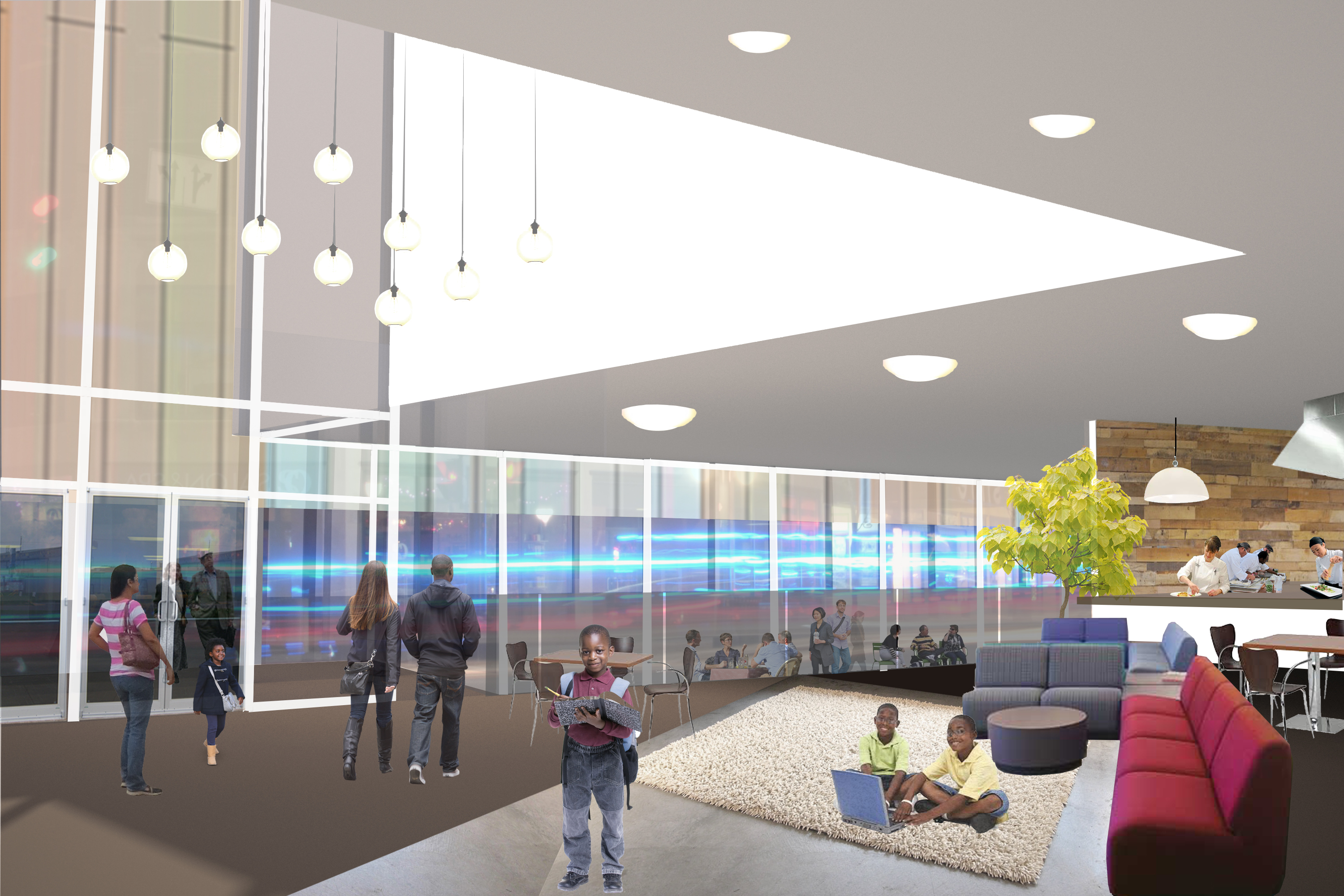 ProjectHOOD Business and Community Development Center by BNMO Design ...