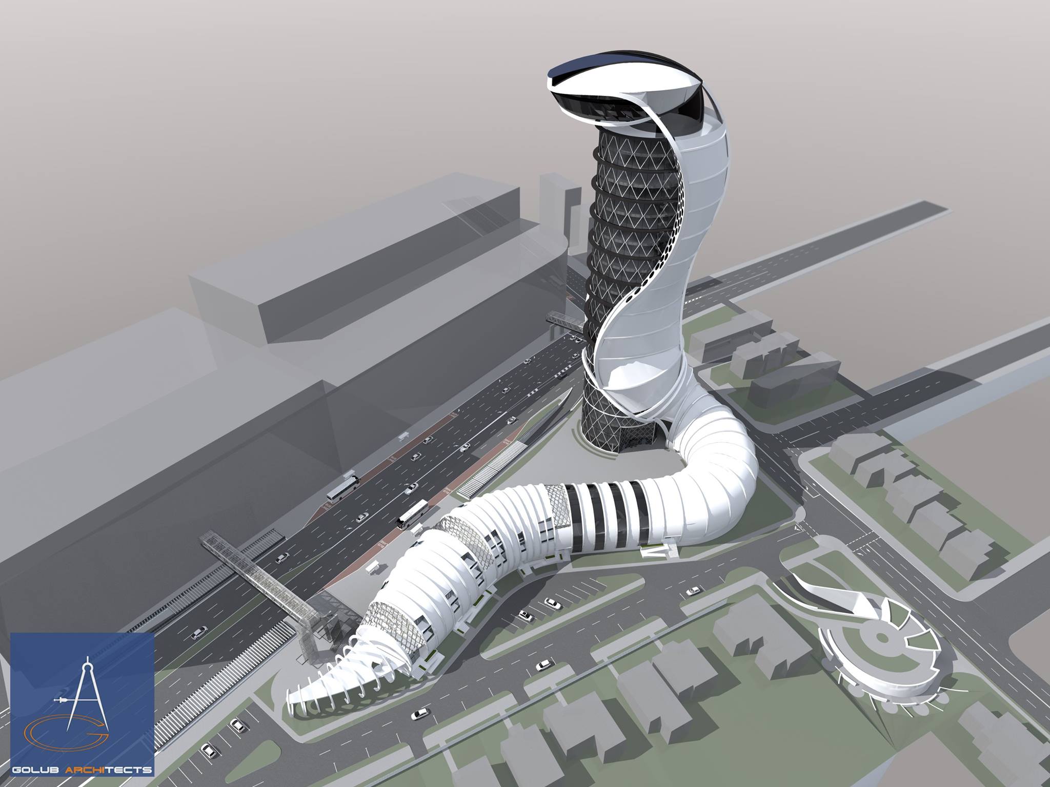 The Snake by Golub Architects - Architizer