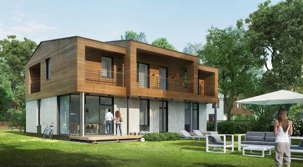 Сottage settlement "Reka-Reka" by DNK ag - Architizer