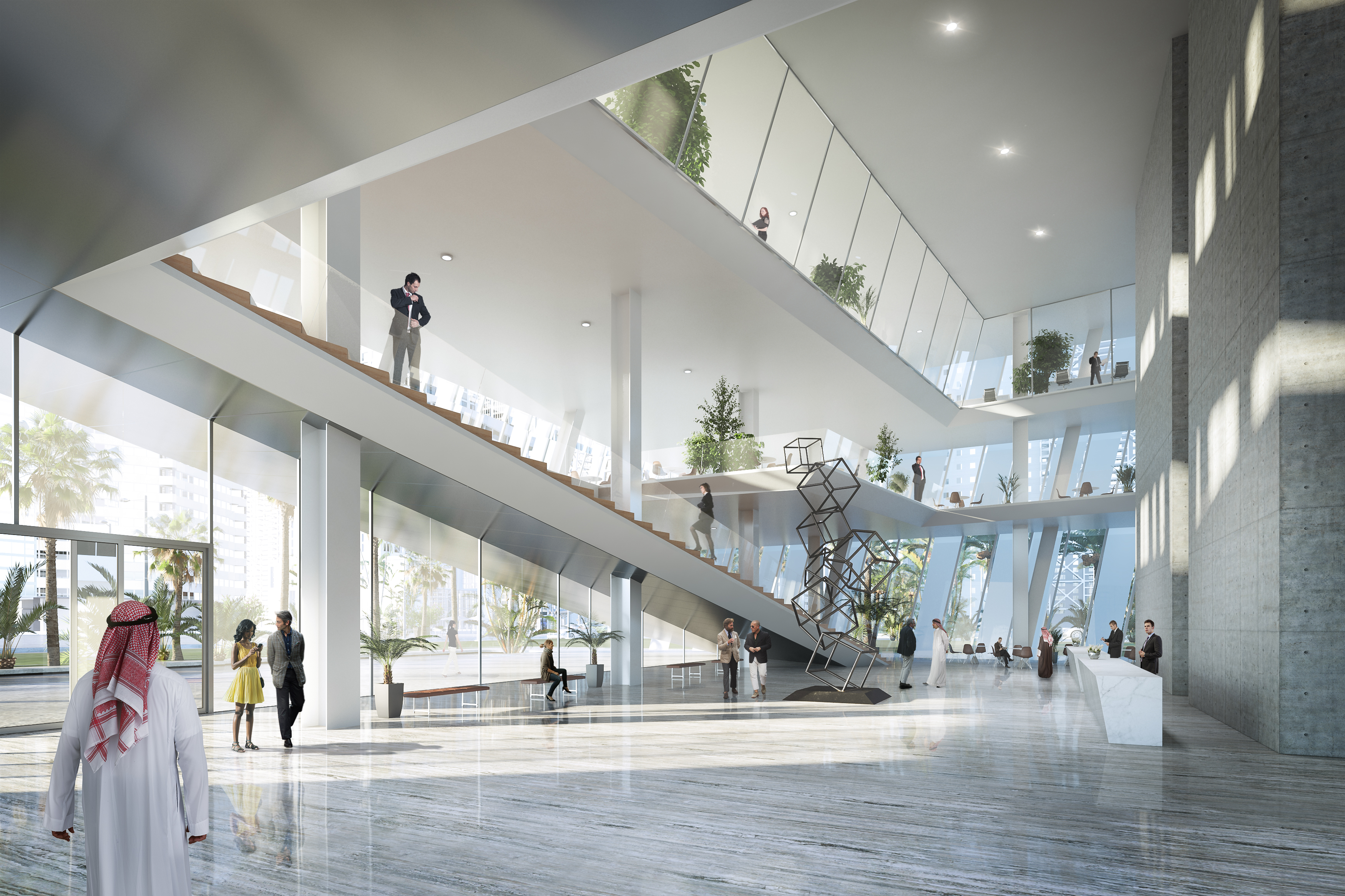 Office Tower Dubai by ibda design - Architizer