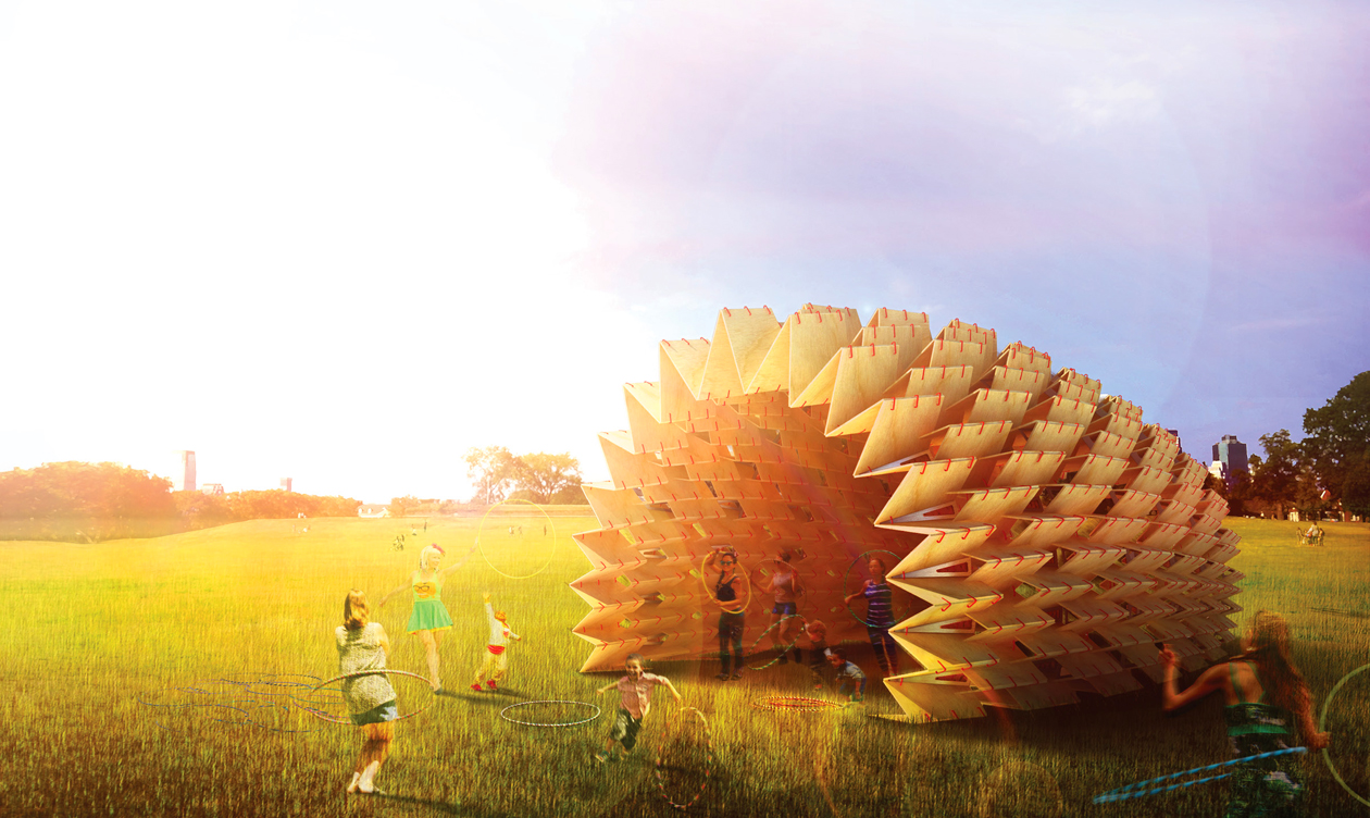 Seed Cone Pavilion by DFA - Architizer