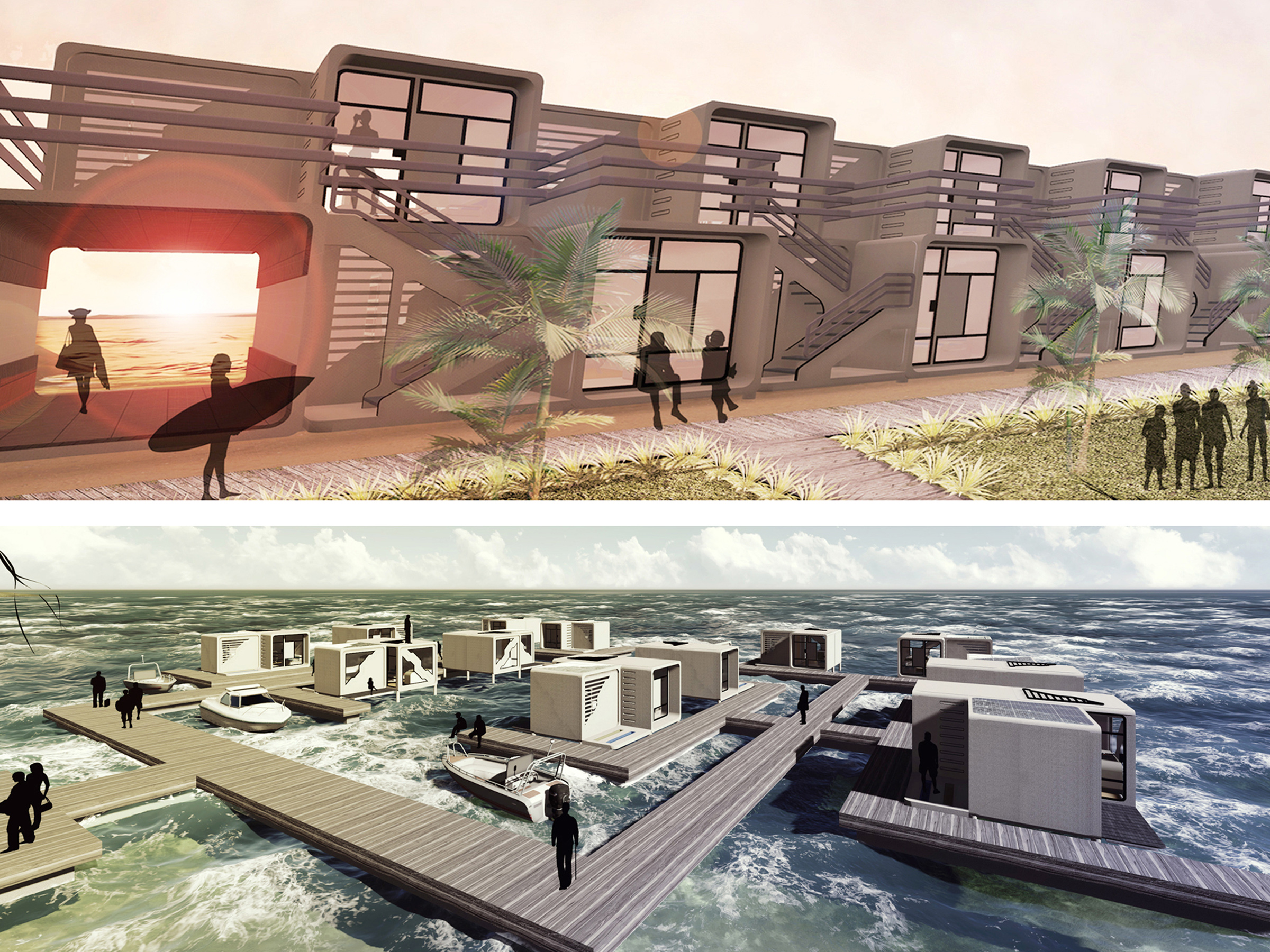 Housing complex Sea-crete by 111ARQ - Architizer