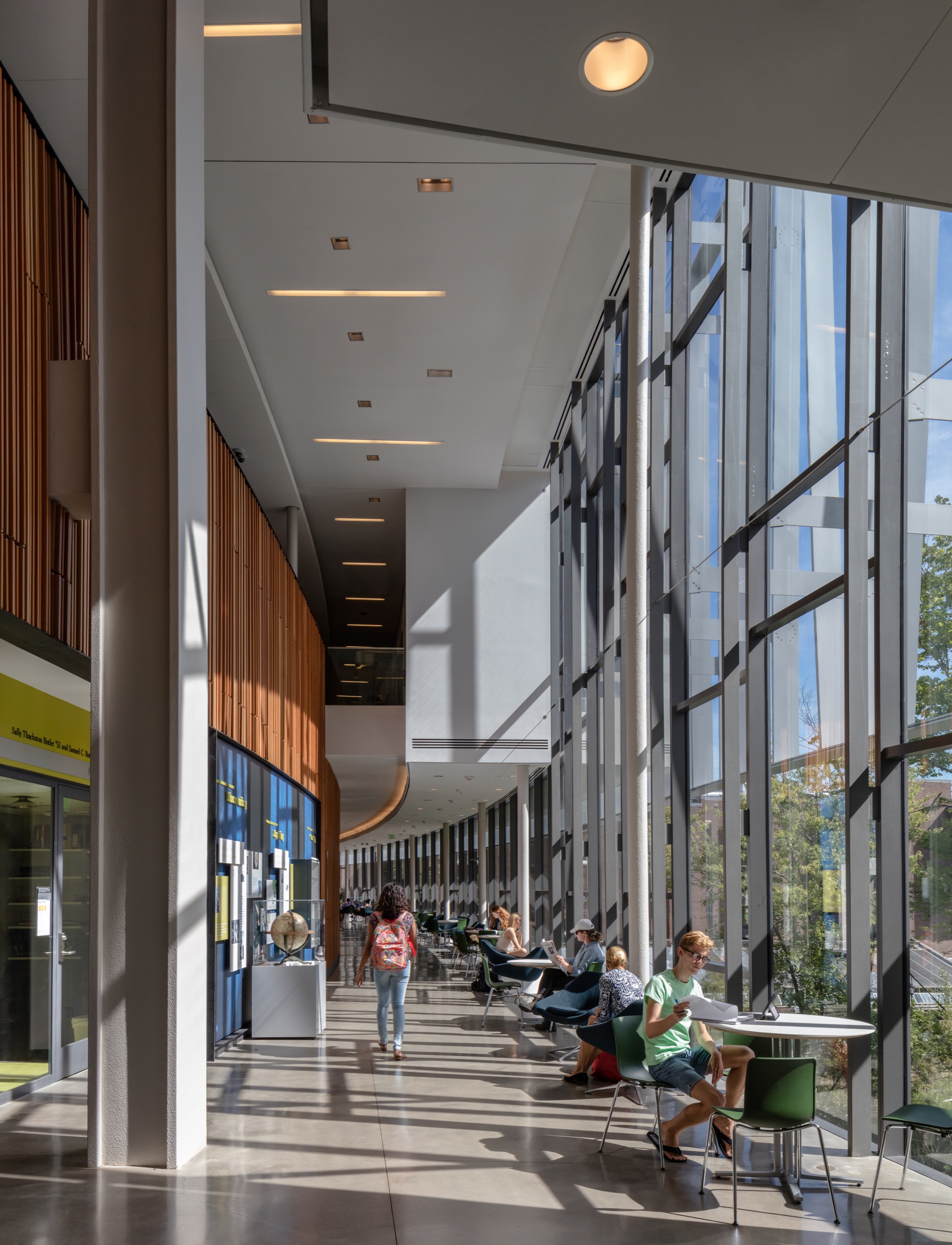 Bridge for Laboratory Sciences building, Vassar College, Integrated ...