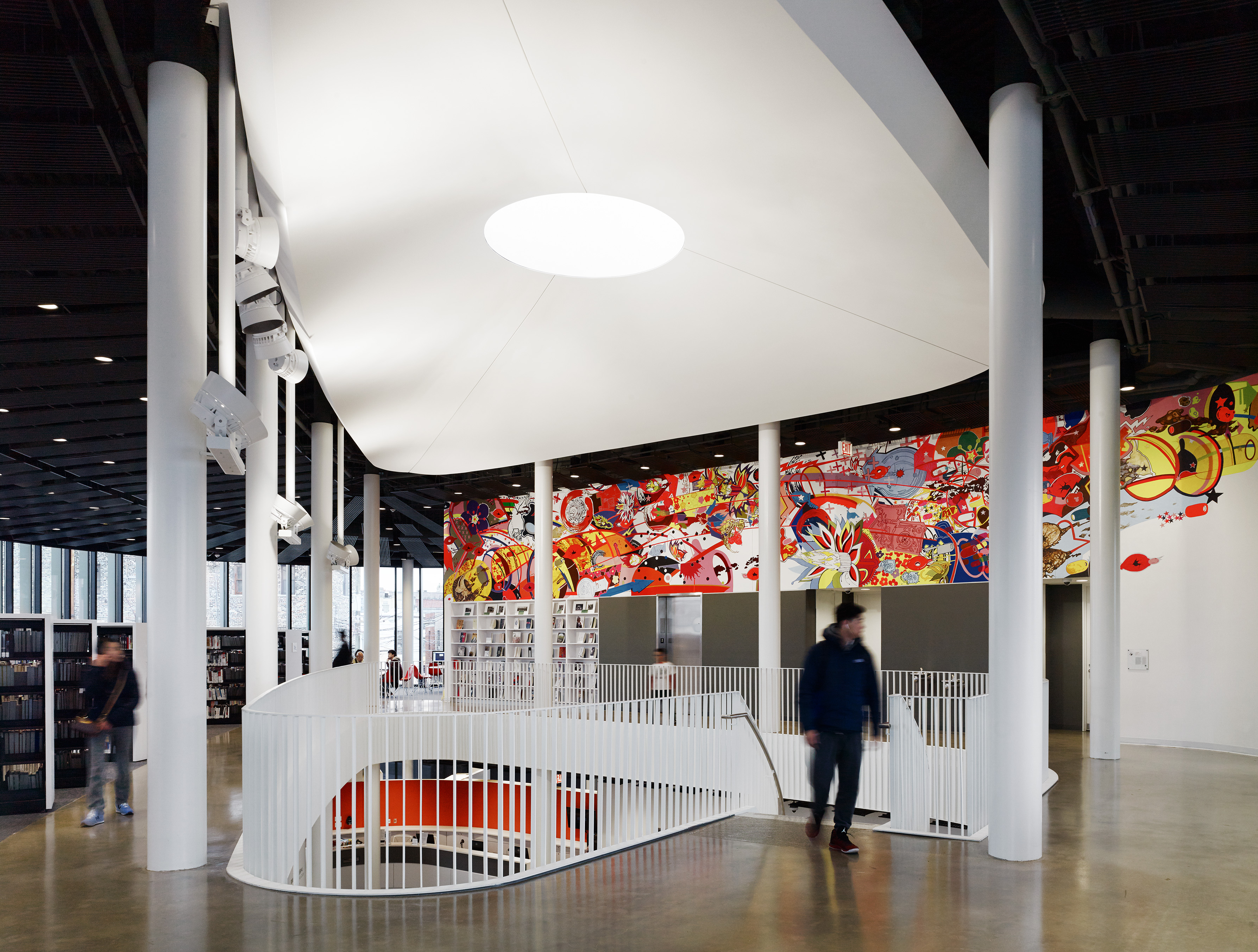 Chicago Public Library, Chinatown Branch by Skidmore, Owings & Merrill ...