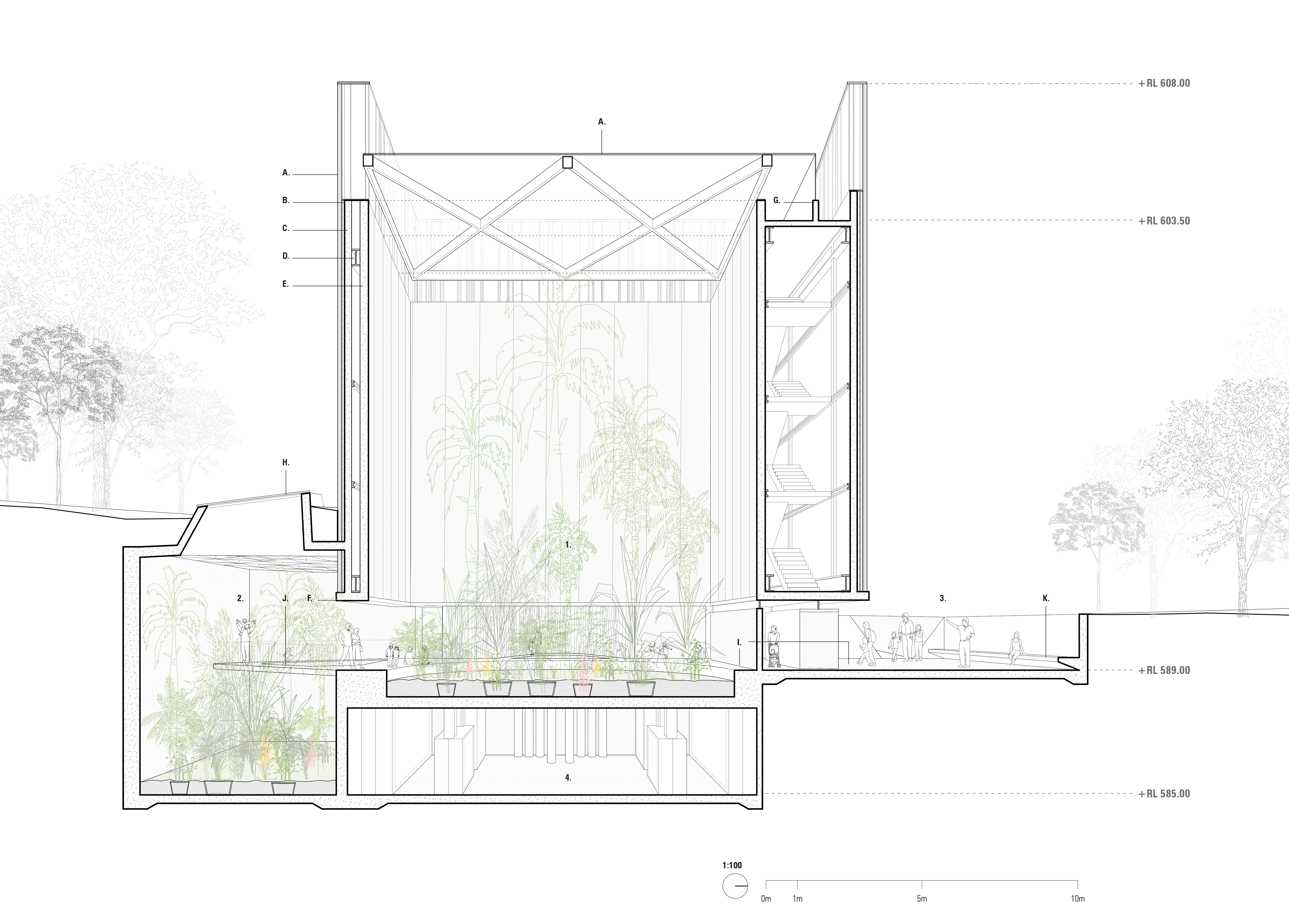Ian Potter National Conservatory by CHROFI - Architizer
