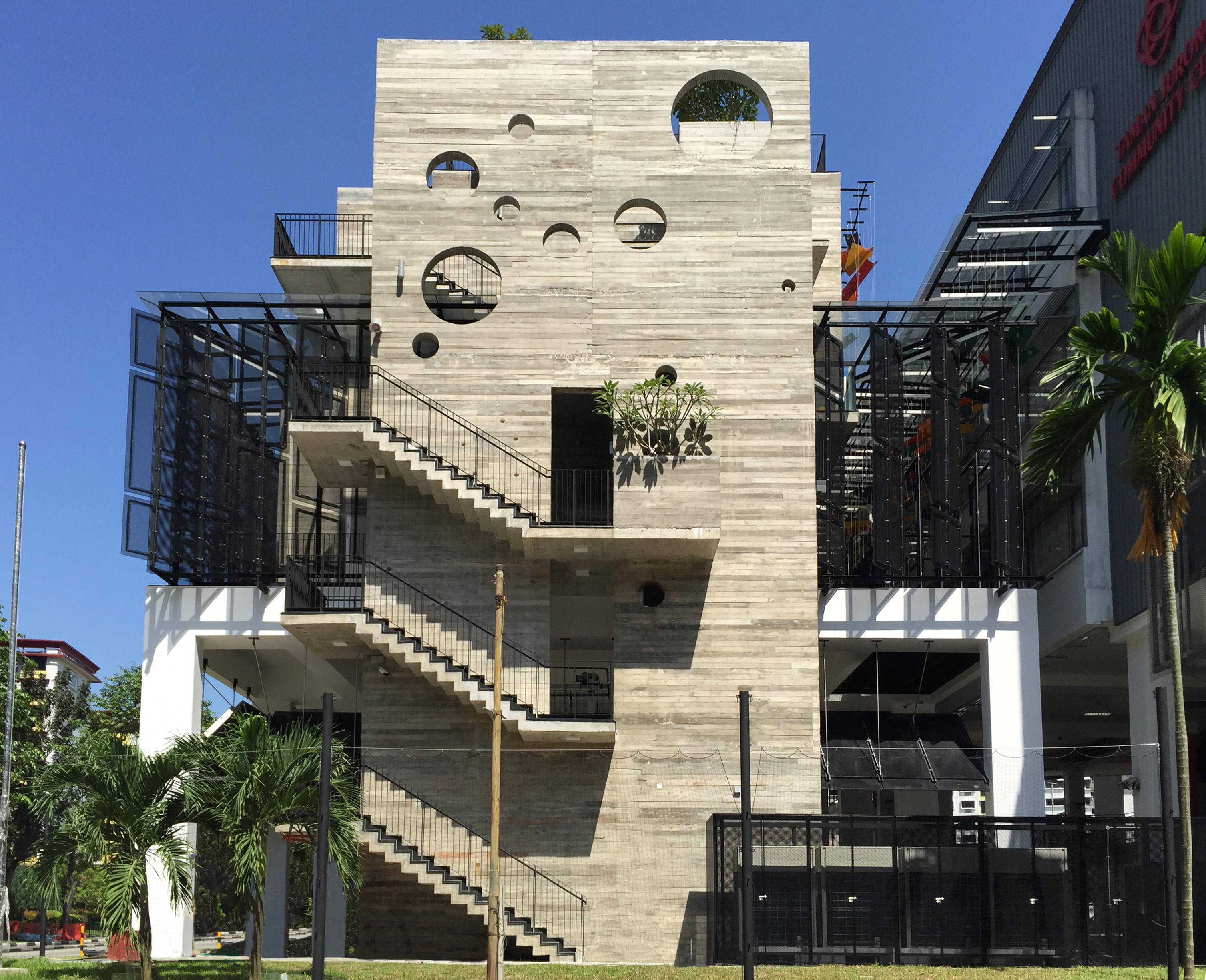 Taman Jurong Community Club Extension - Architizer
