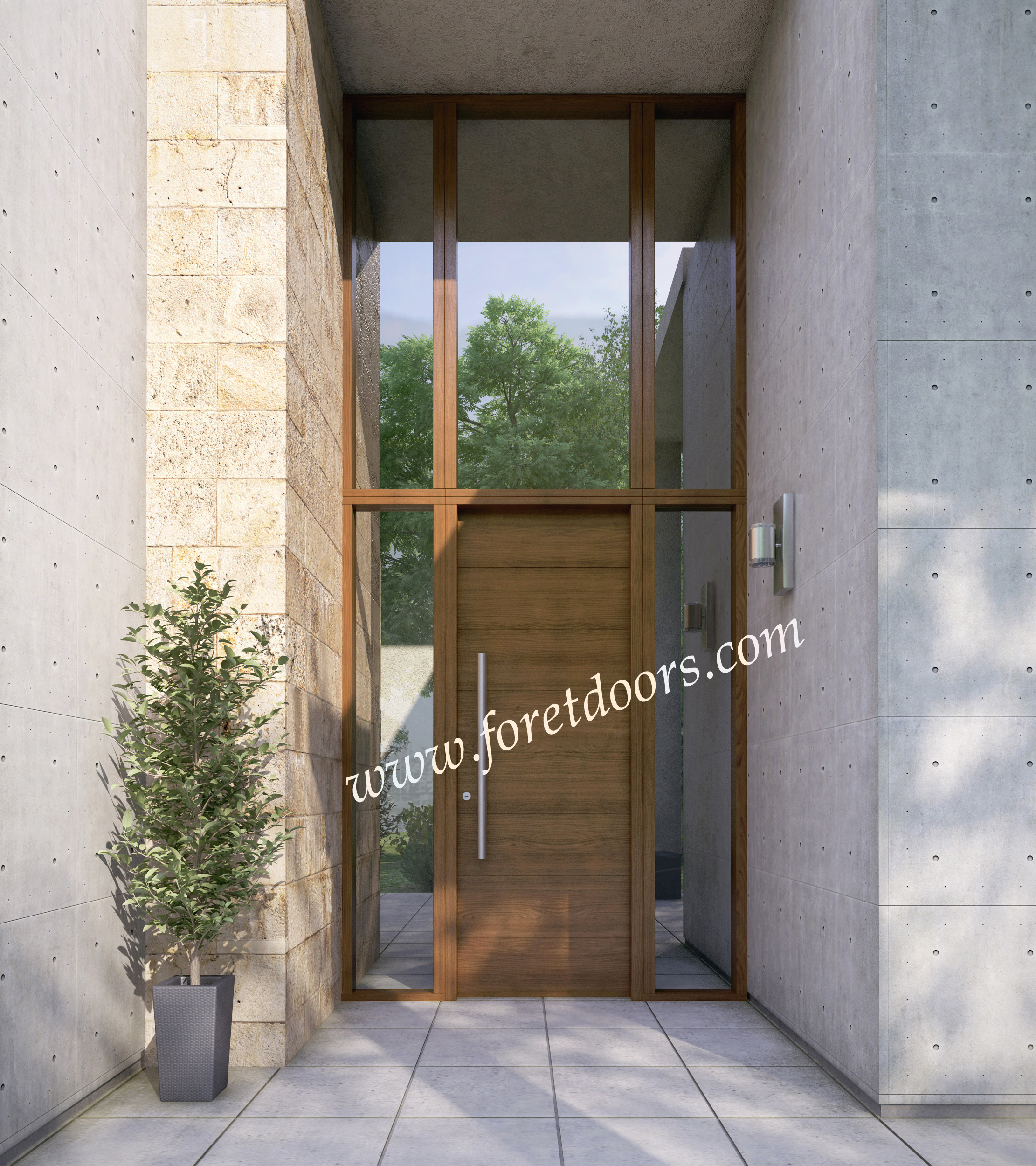 Modern in-stock doors by Foret Doors - Architizer