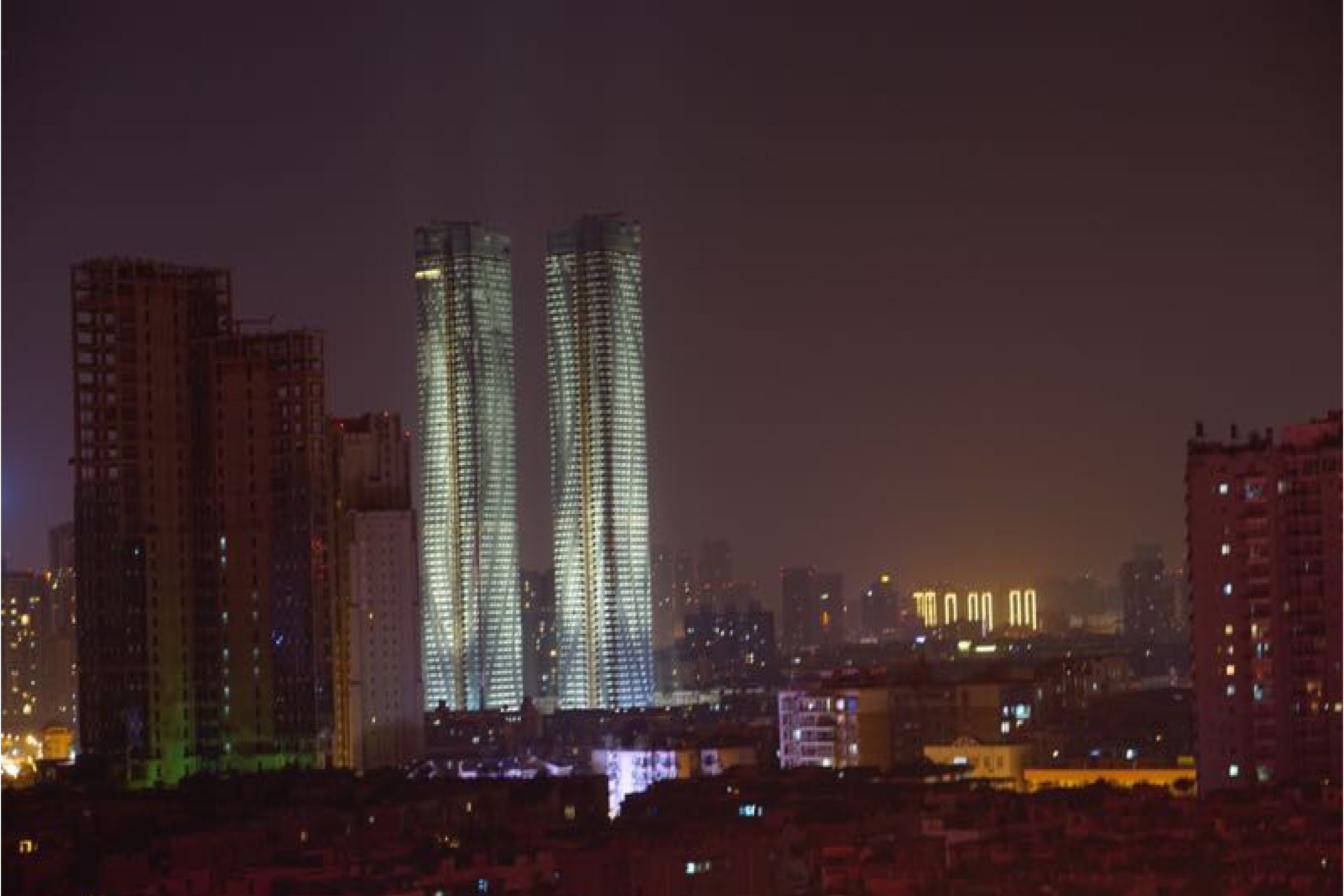Chengdu Tianxi Twin Towers by MLA+ - Architizer
