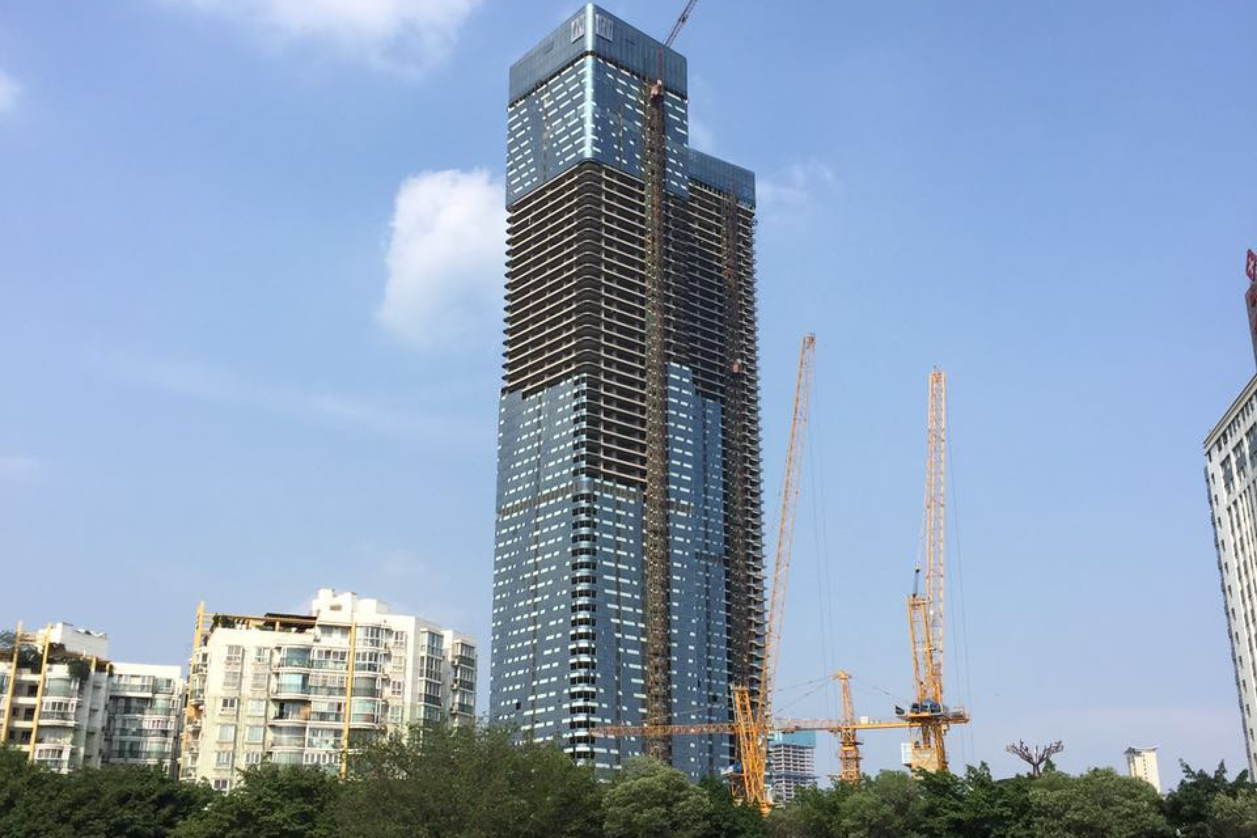 Chengdu Tianxi Twin Towers by MLA+ - Architizer