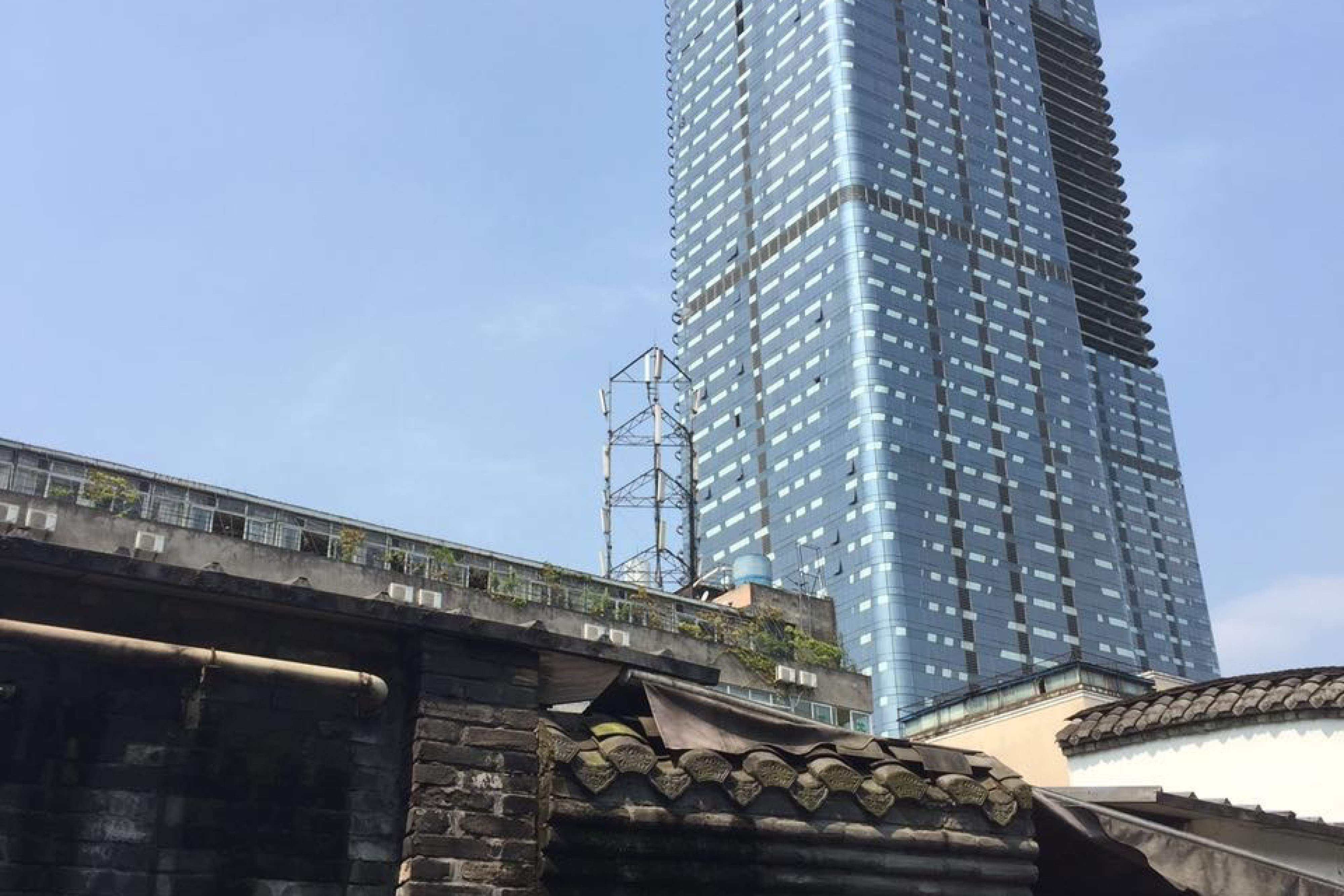 Chengdu Tianxi Twin Towers by MLA+ - Architizer