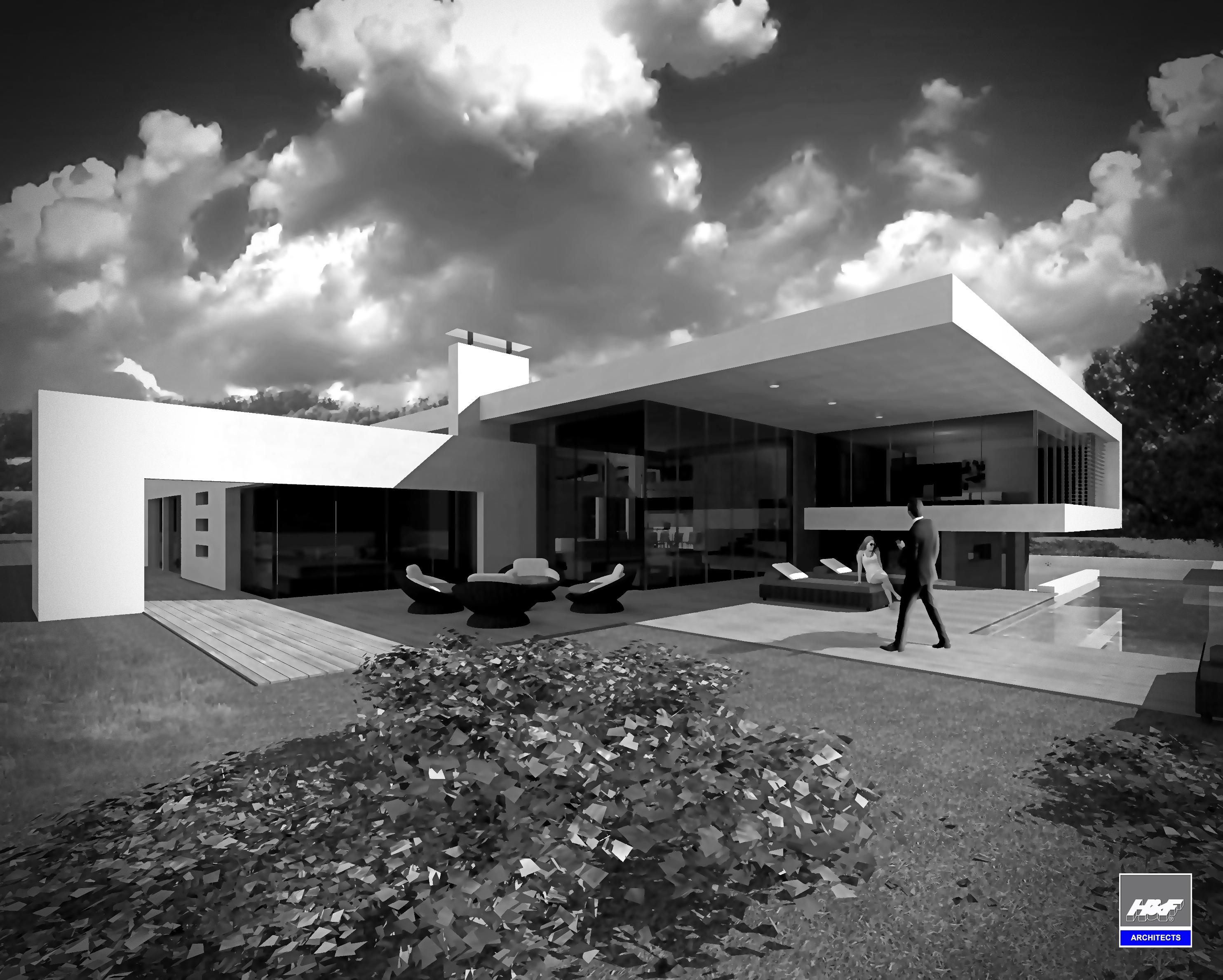 Concepts in black and white (architectural renderings) - Architizer