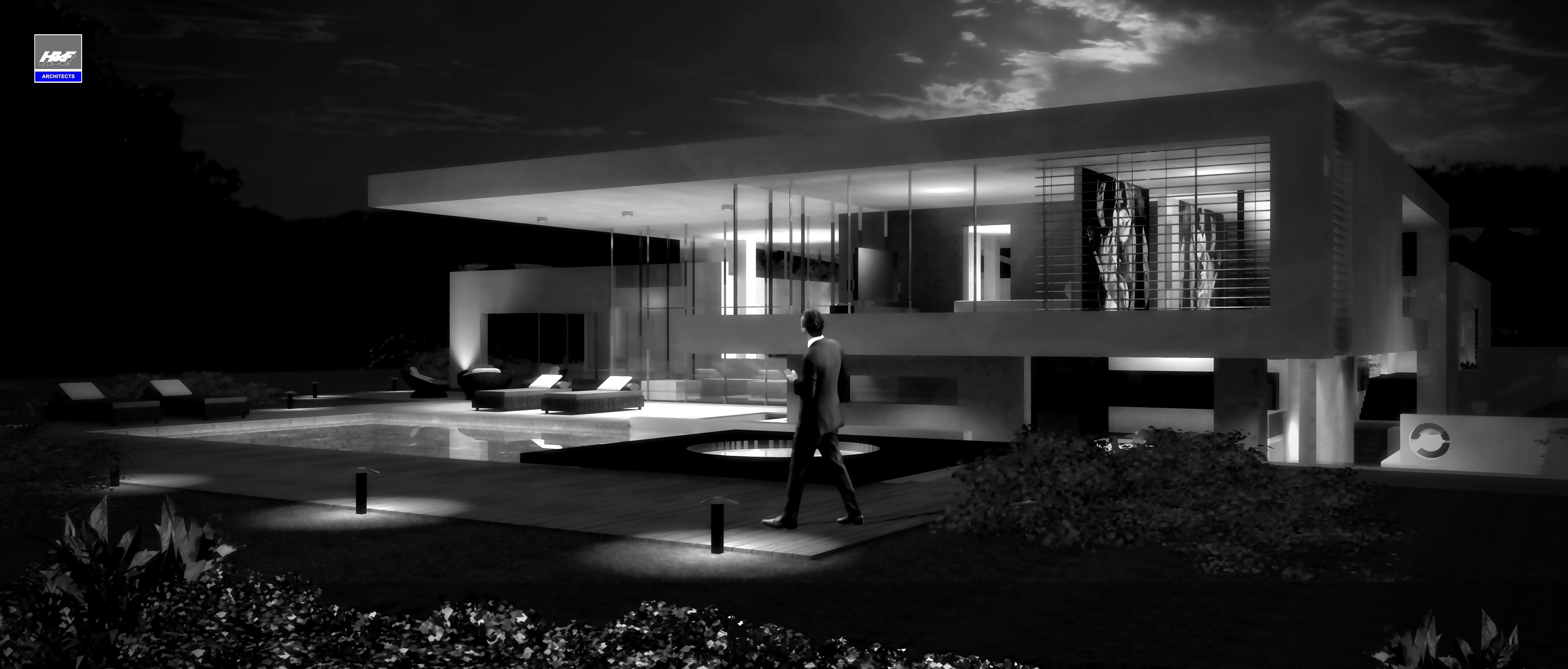 Concepts in black and white (architectural renderings) - Architizer