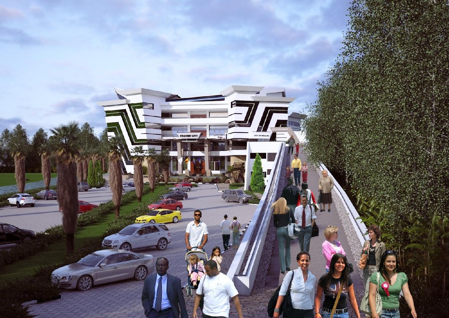 Living Word Assembly Prayer City Project by Elite Architects UG ...