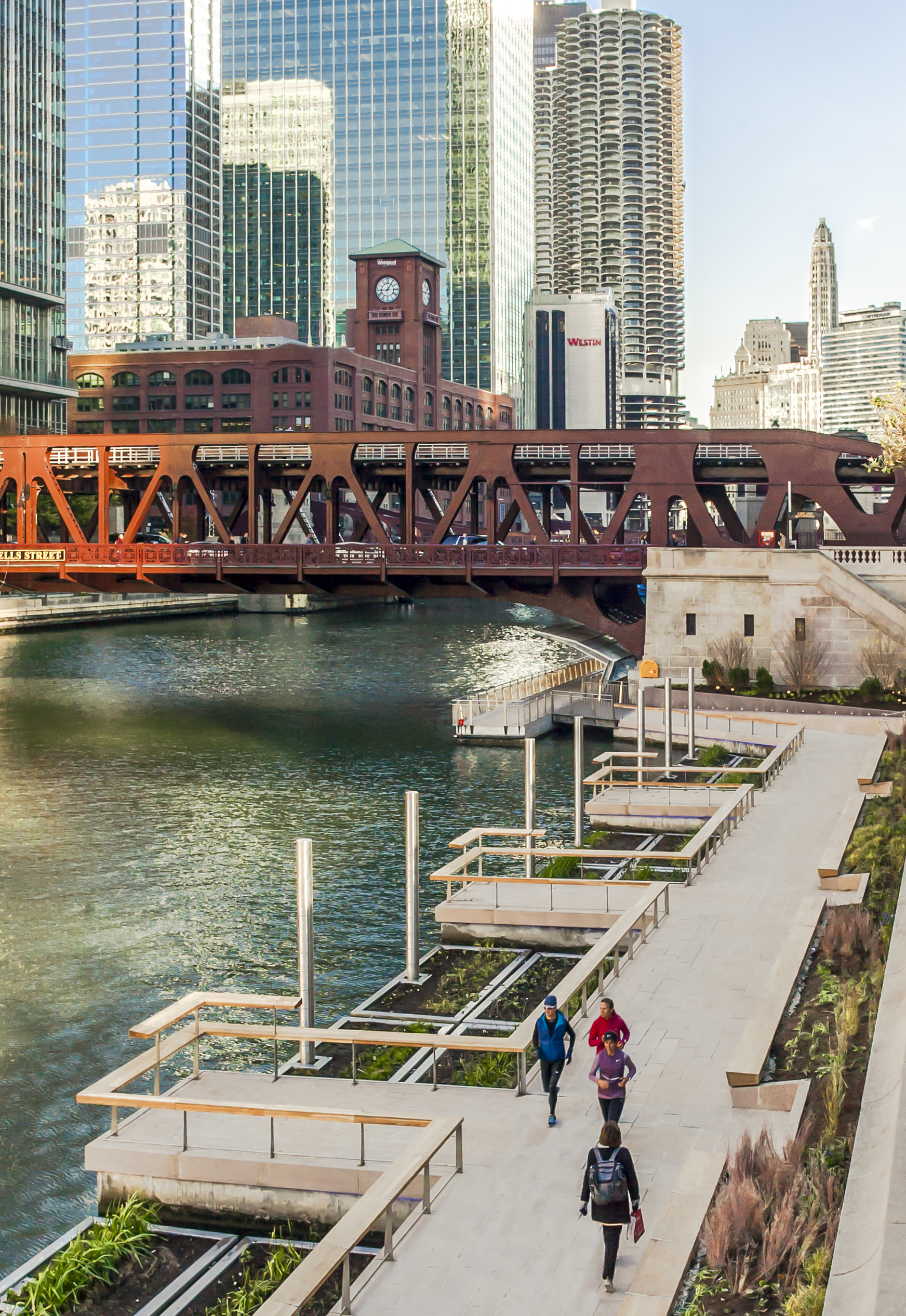 Chicago Riverwalk by Ross Barney Architects - Architizer
