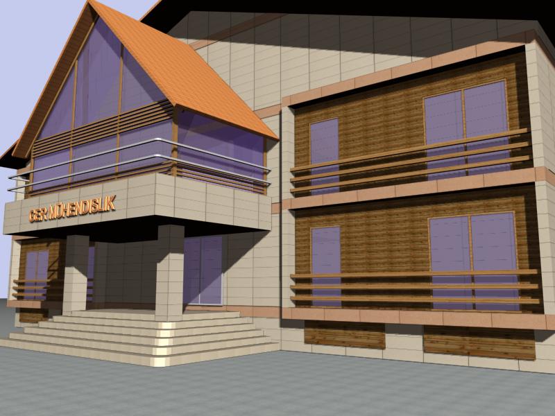 Ger Engineering Office Building Facade Design&Construction by NOM Ofis ...