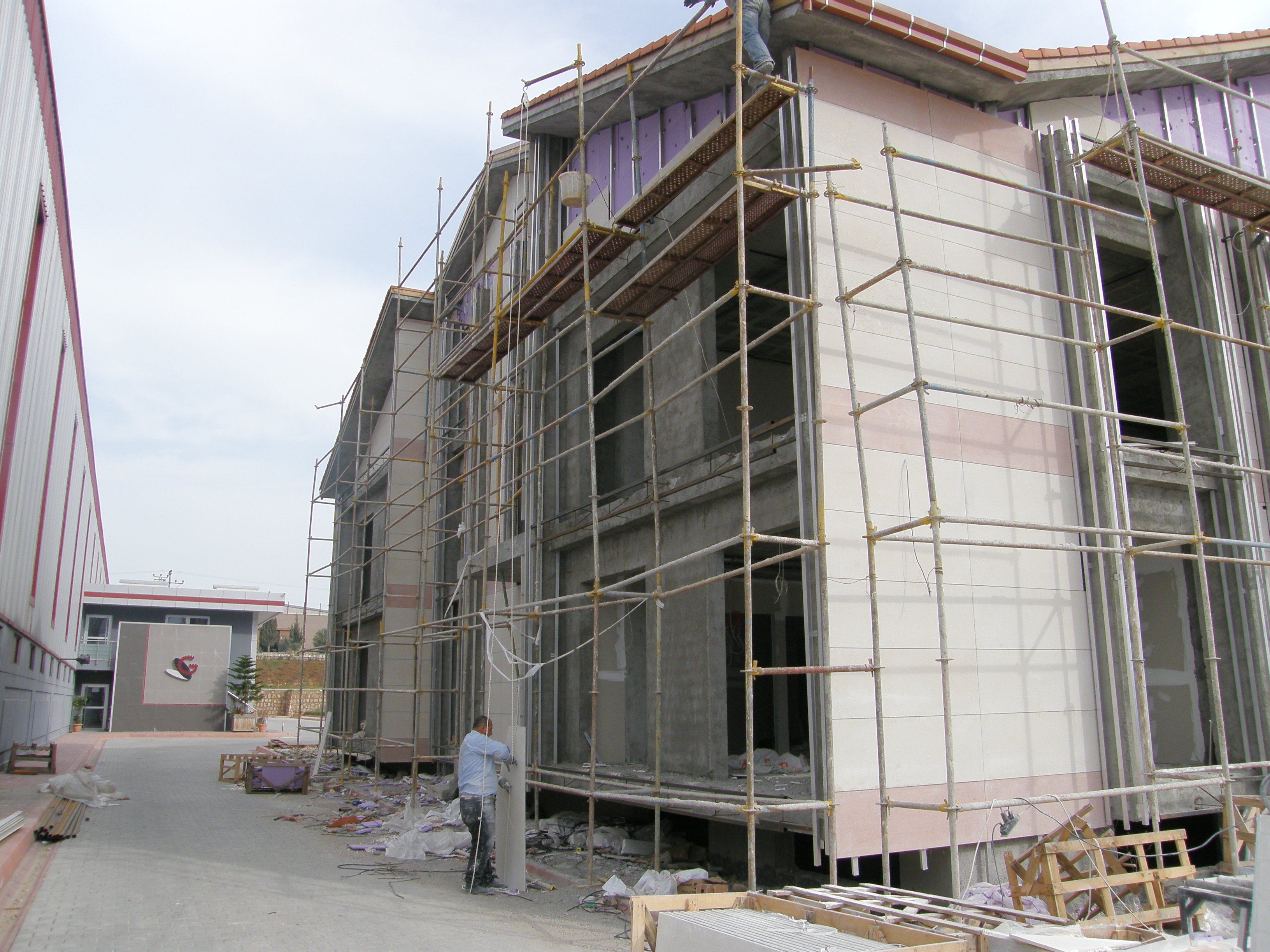 Ger Engineering Office Building Facade Design&Construction by NOM Ofis ...