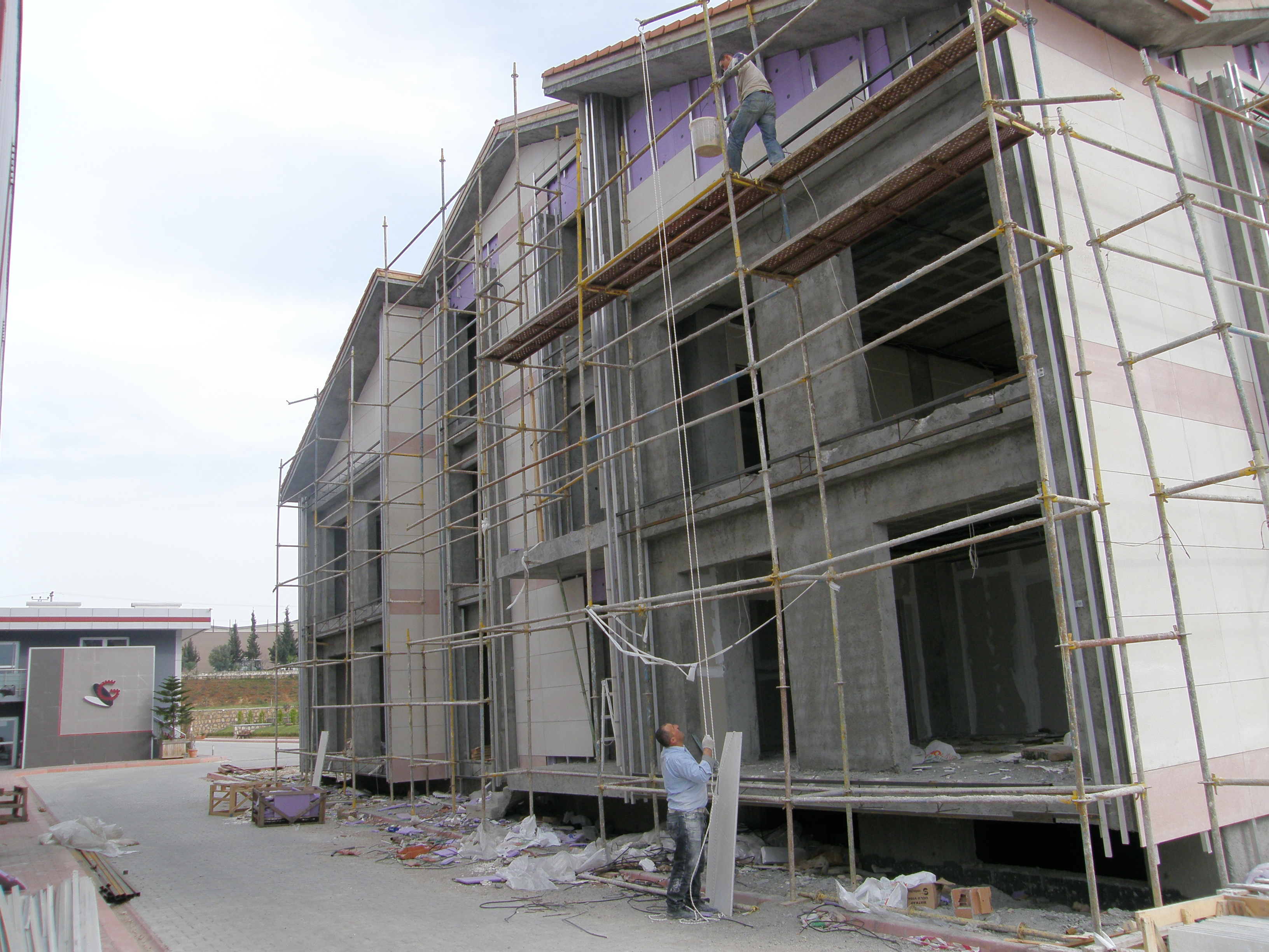 Ger Engineering Office Building Facade Design&Construction by NOM Ofis ...