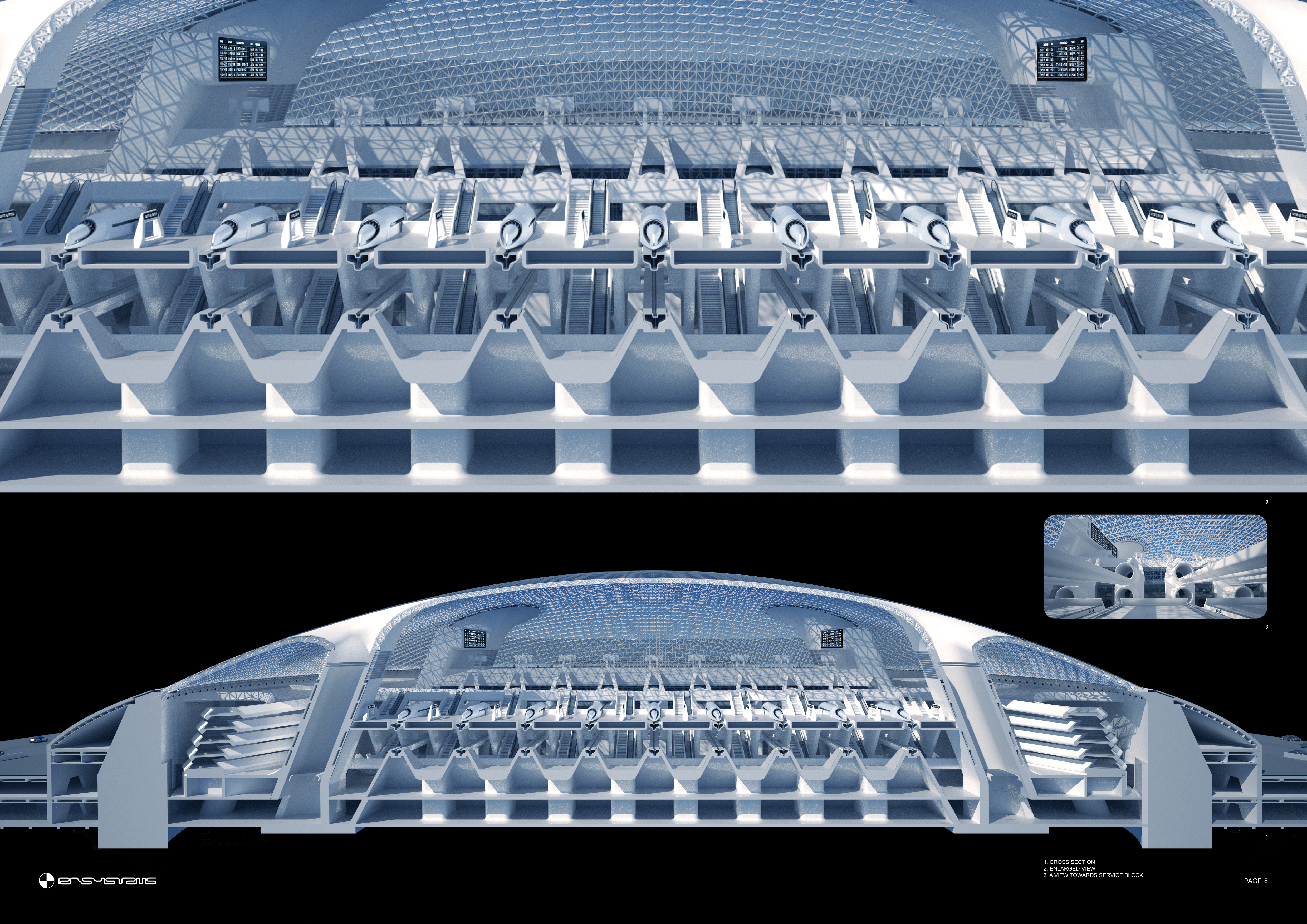 Hyperloop Station by RB Systems - Architizer