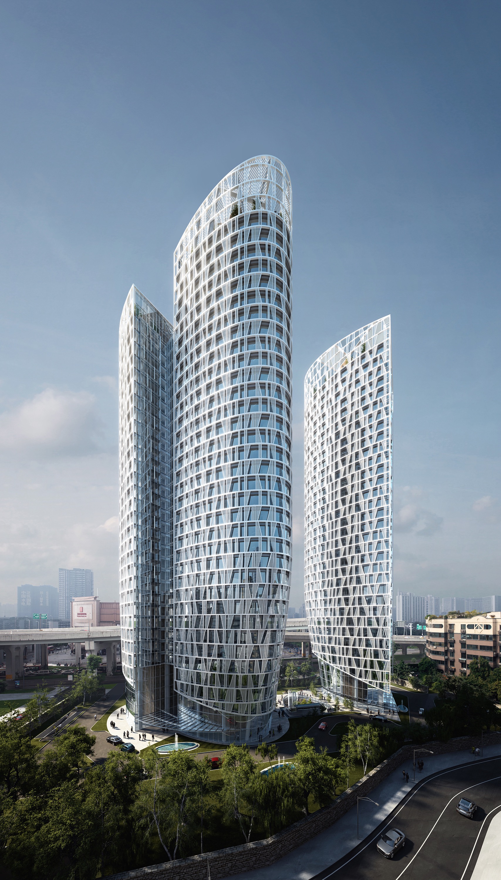 Chengdu Residential Project by Kohn Pedersen Fox Associates - Architizer