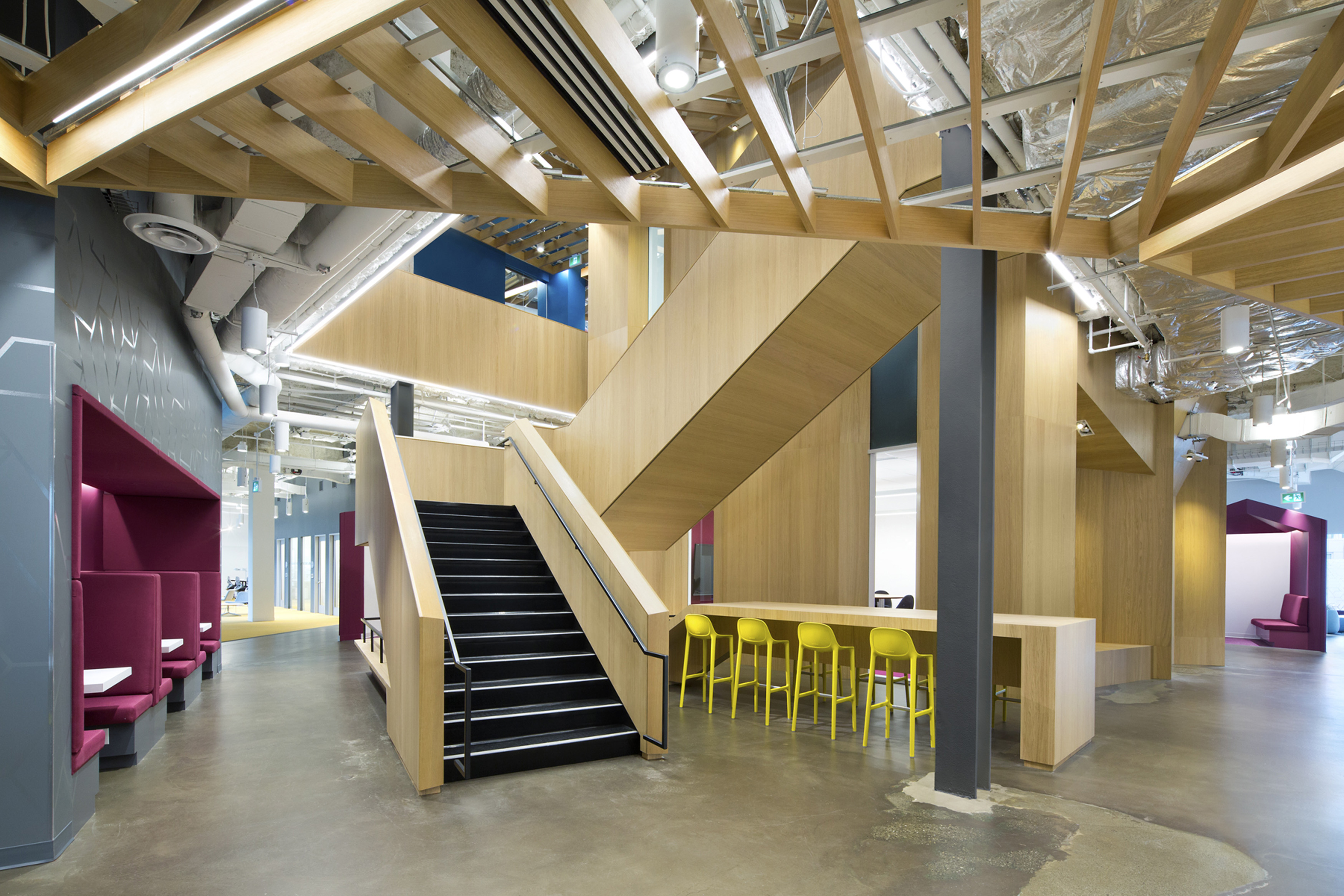 Microsoft Canada Excellence Centre by Clive Wilkinson Architects ...