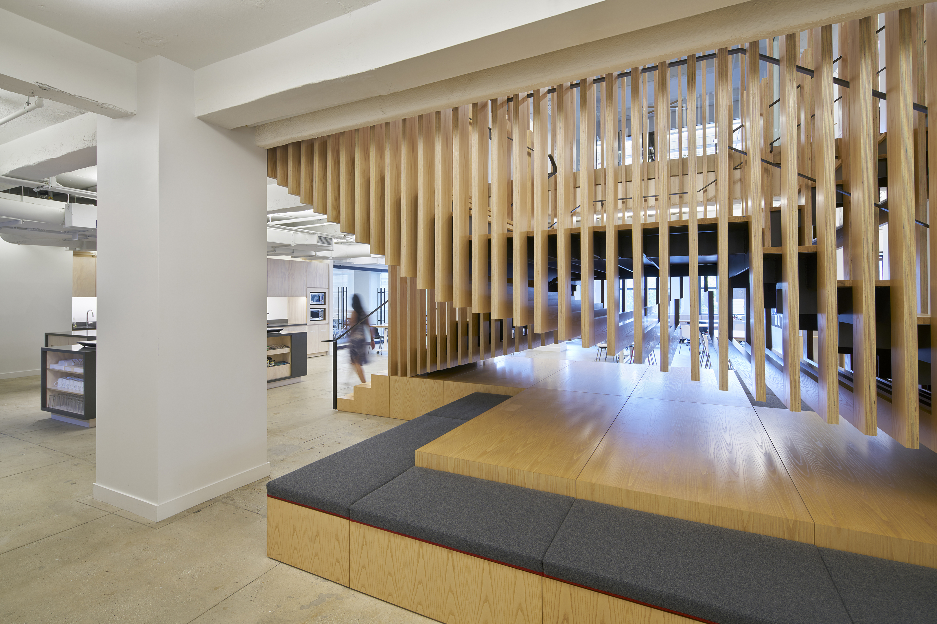 Pinterest NY - Scissor Stair by IwamotoScott Architecture - Architizer