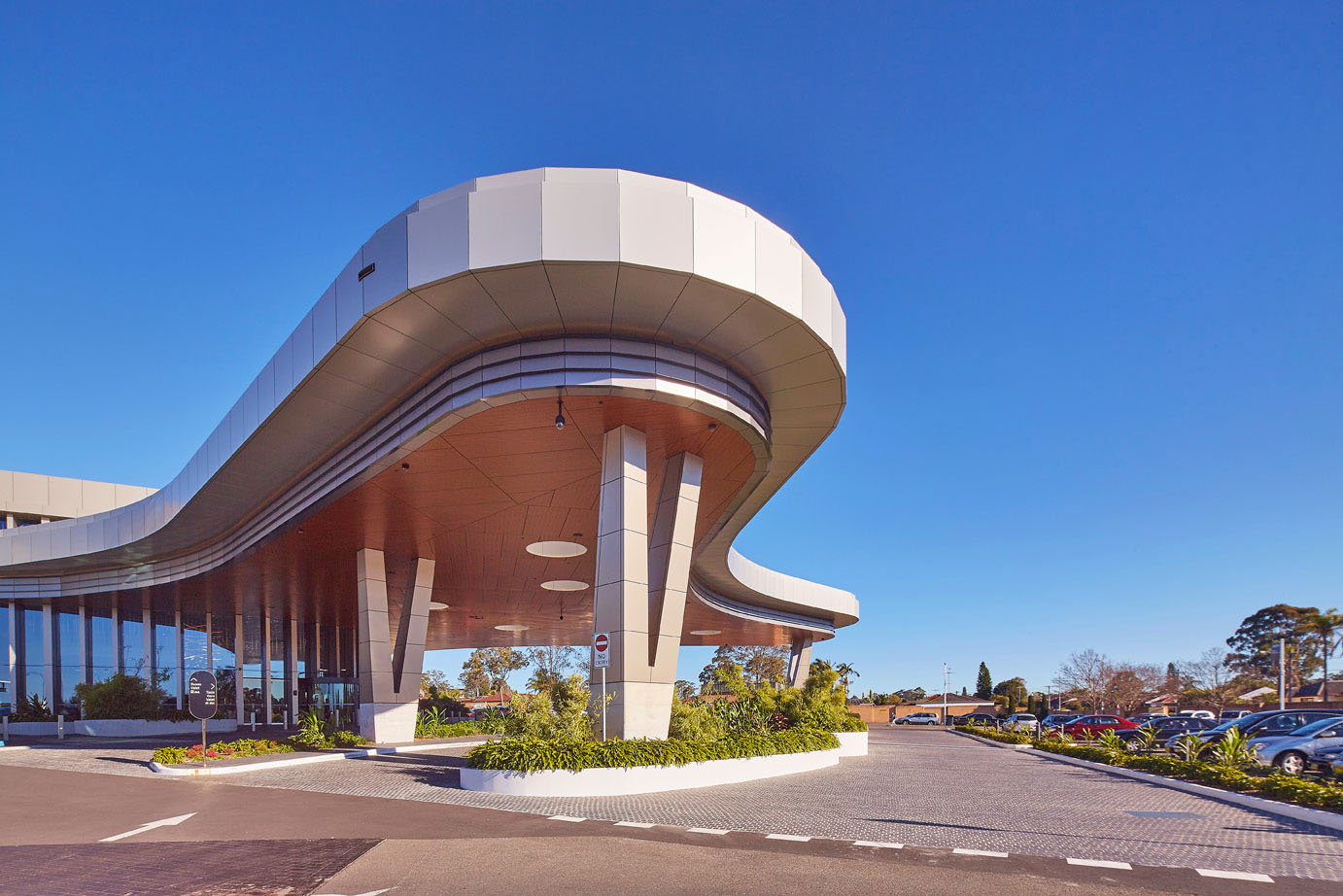 Mounties Port Cochere & Entry by WMK Architecture - Architizer